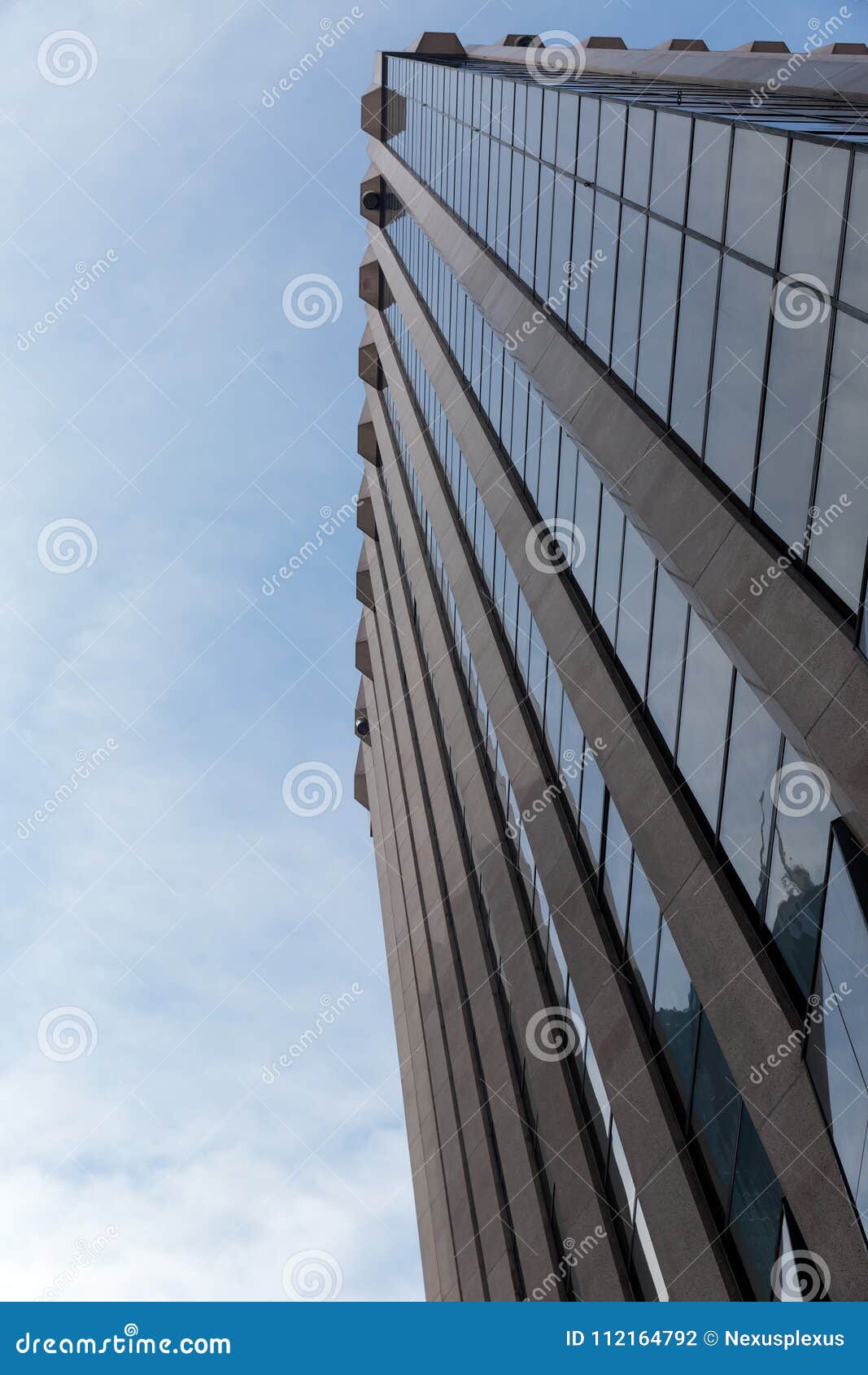 Skyscraper bottom view stock photo. Image of urban, business - 112164792