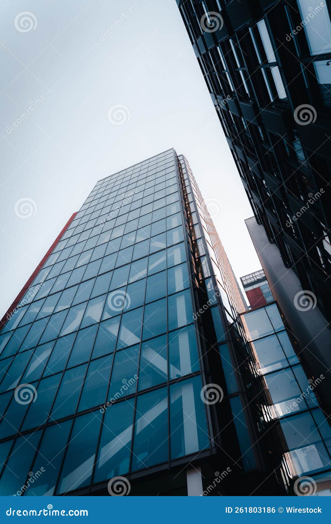 Modern Glazed Office Building, Business District, Porta Nuova, Piazza ...