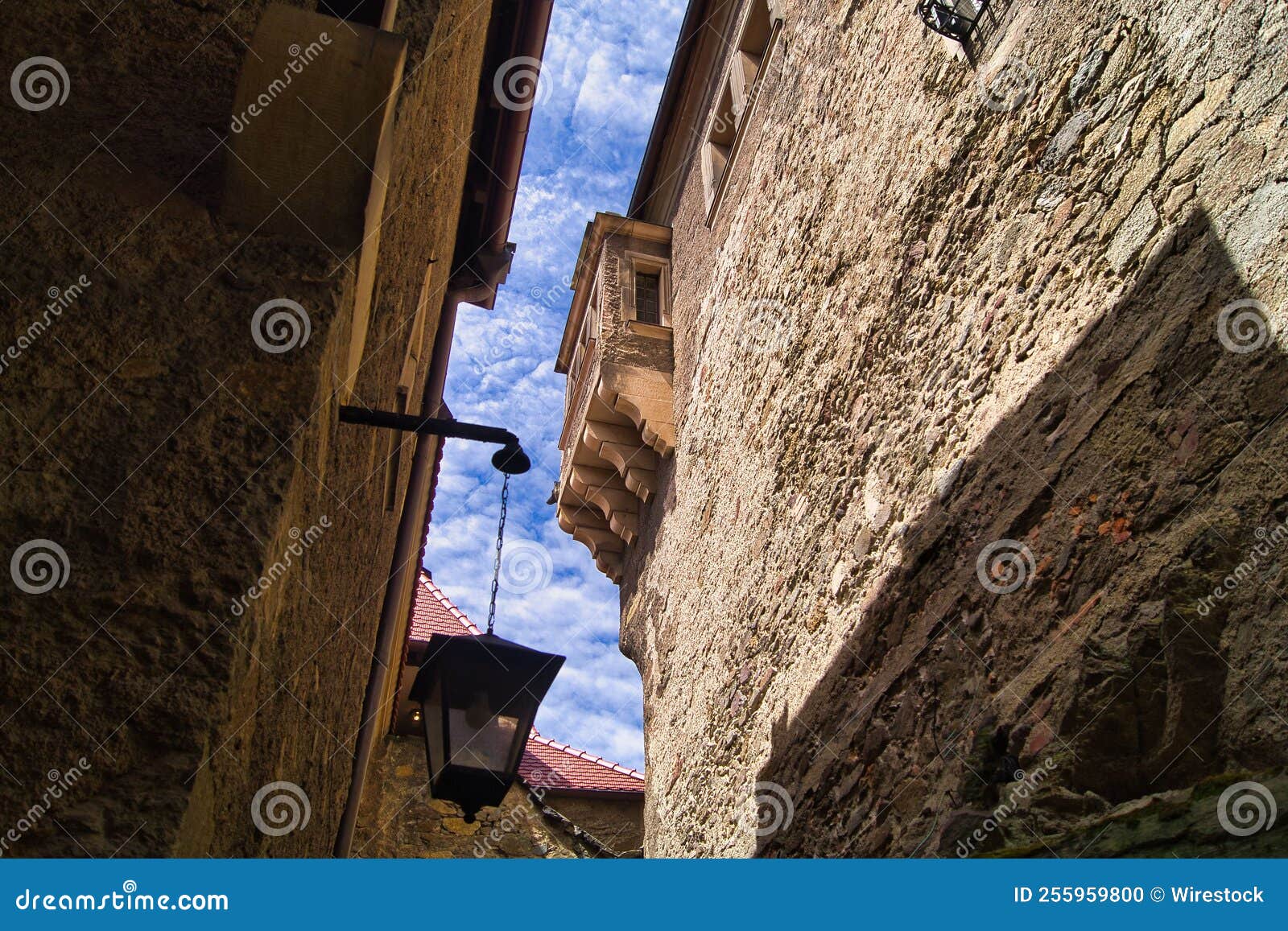 Low-angle Shot of an Old Medieval Building Stock Photo - Image of ...