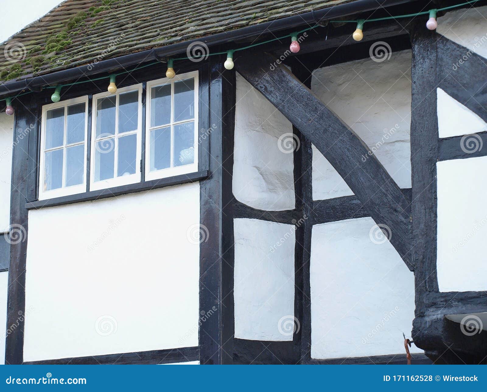 Low Angle Shot of an Outside Design of the House Stock Photo - Image of ...