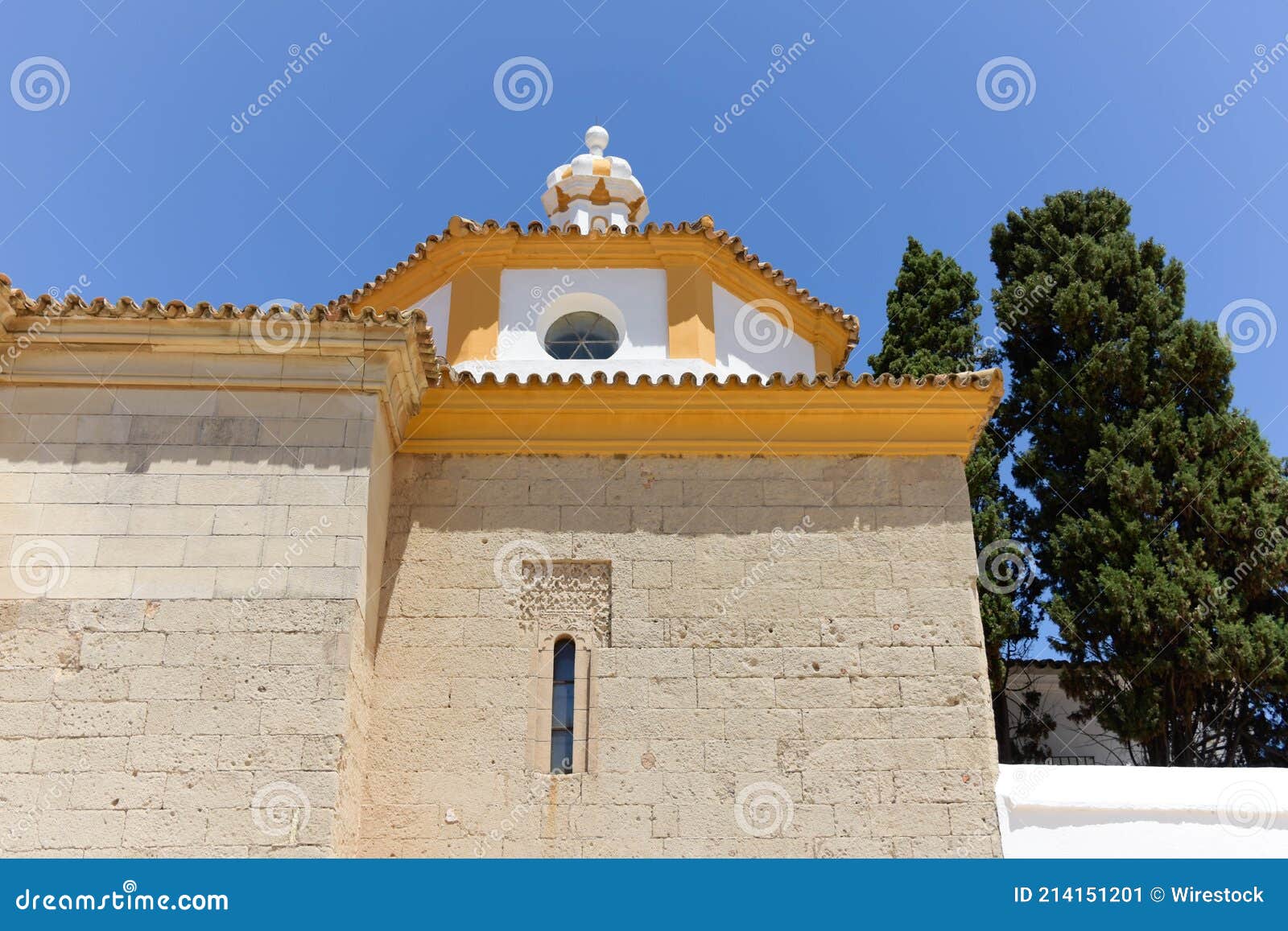 Low-angle Shot of the White Building of La Rabida Monastery in Huelva ...