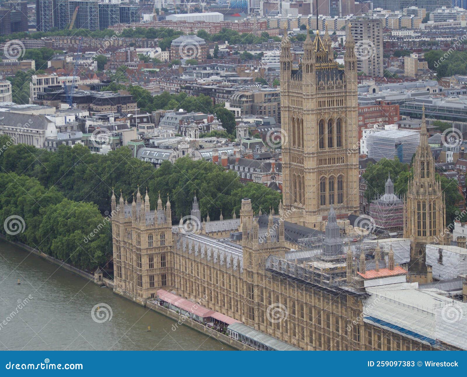 Low-angle View of Ancient Buildings Near the Water Stock Image - Image ...