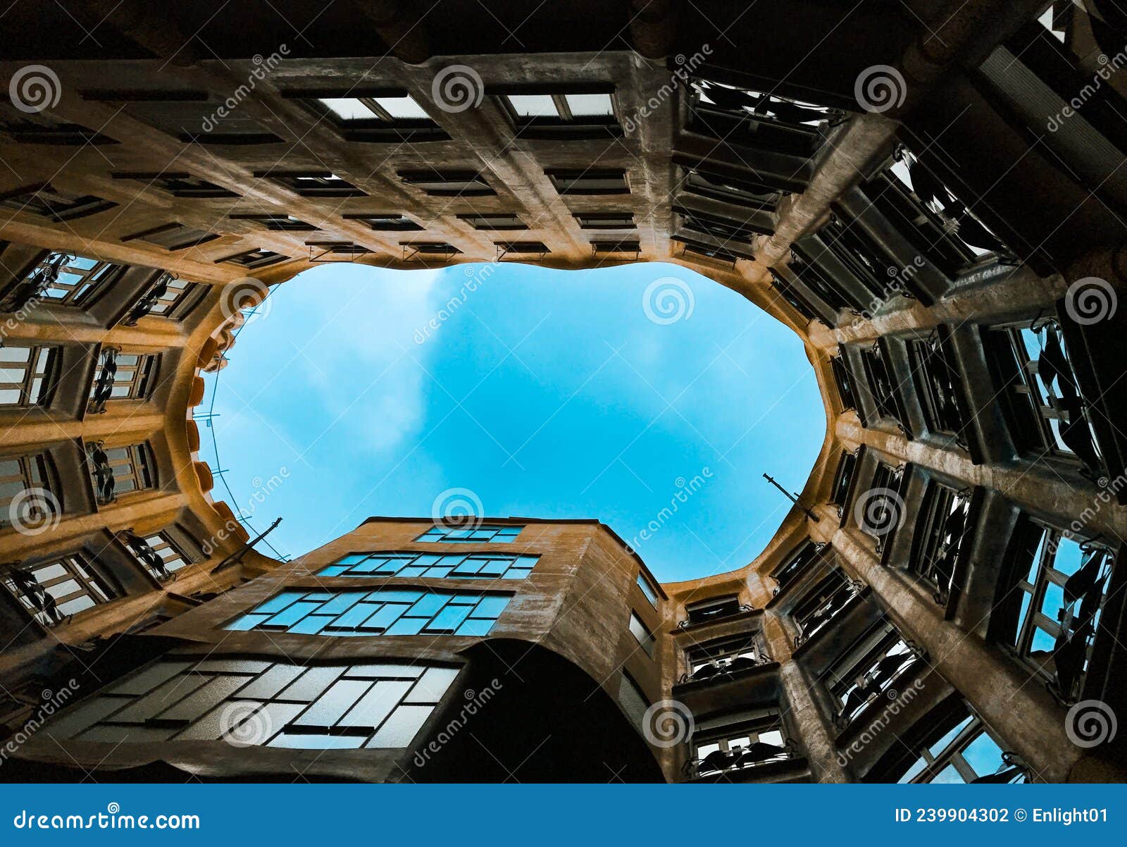 Different Perspective View of Building Stock Photo - Image of building ...