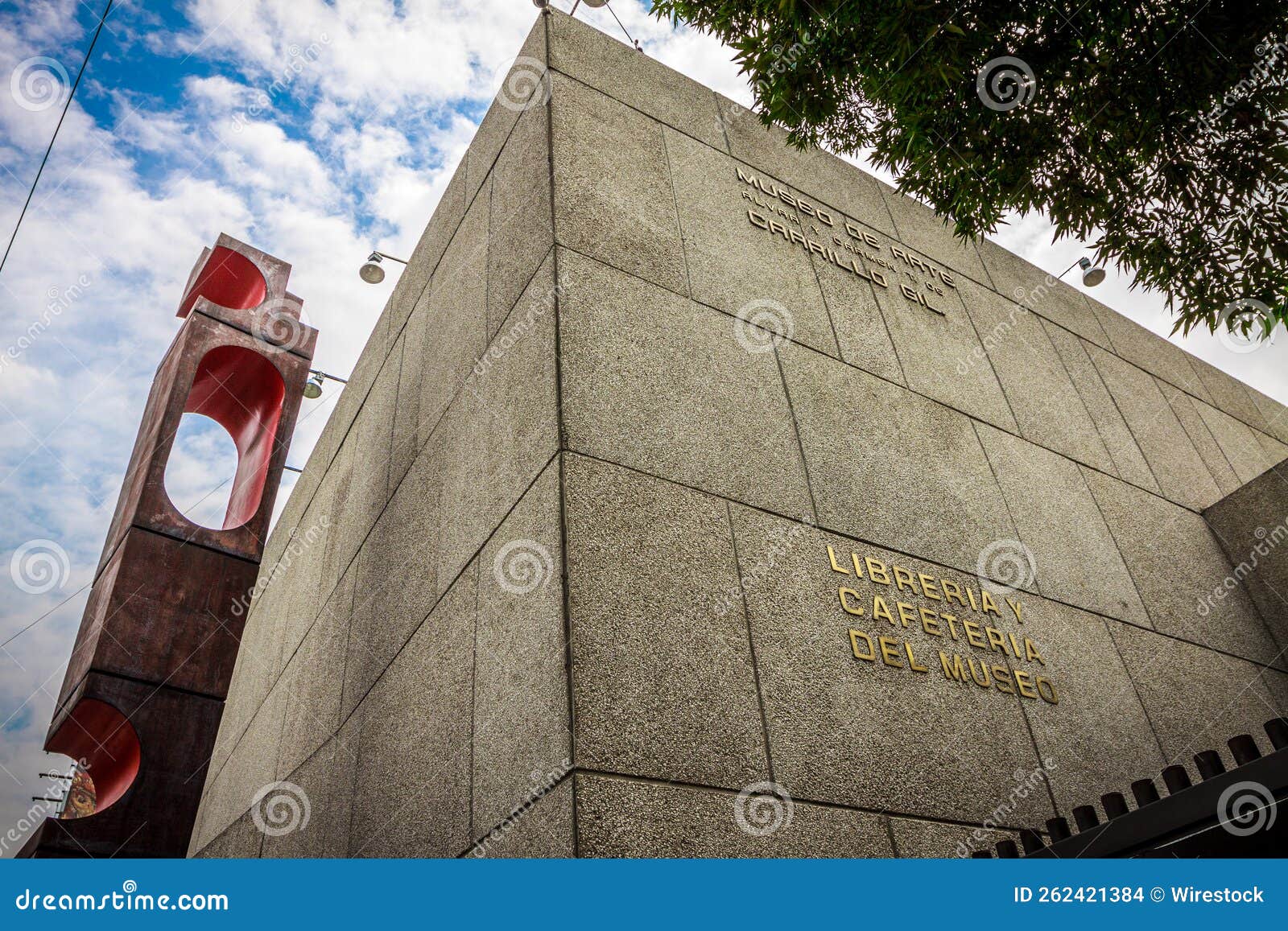 Low-angle View of the Carrillo Gil Contemporary Art Museum Under the ...