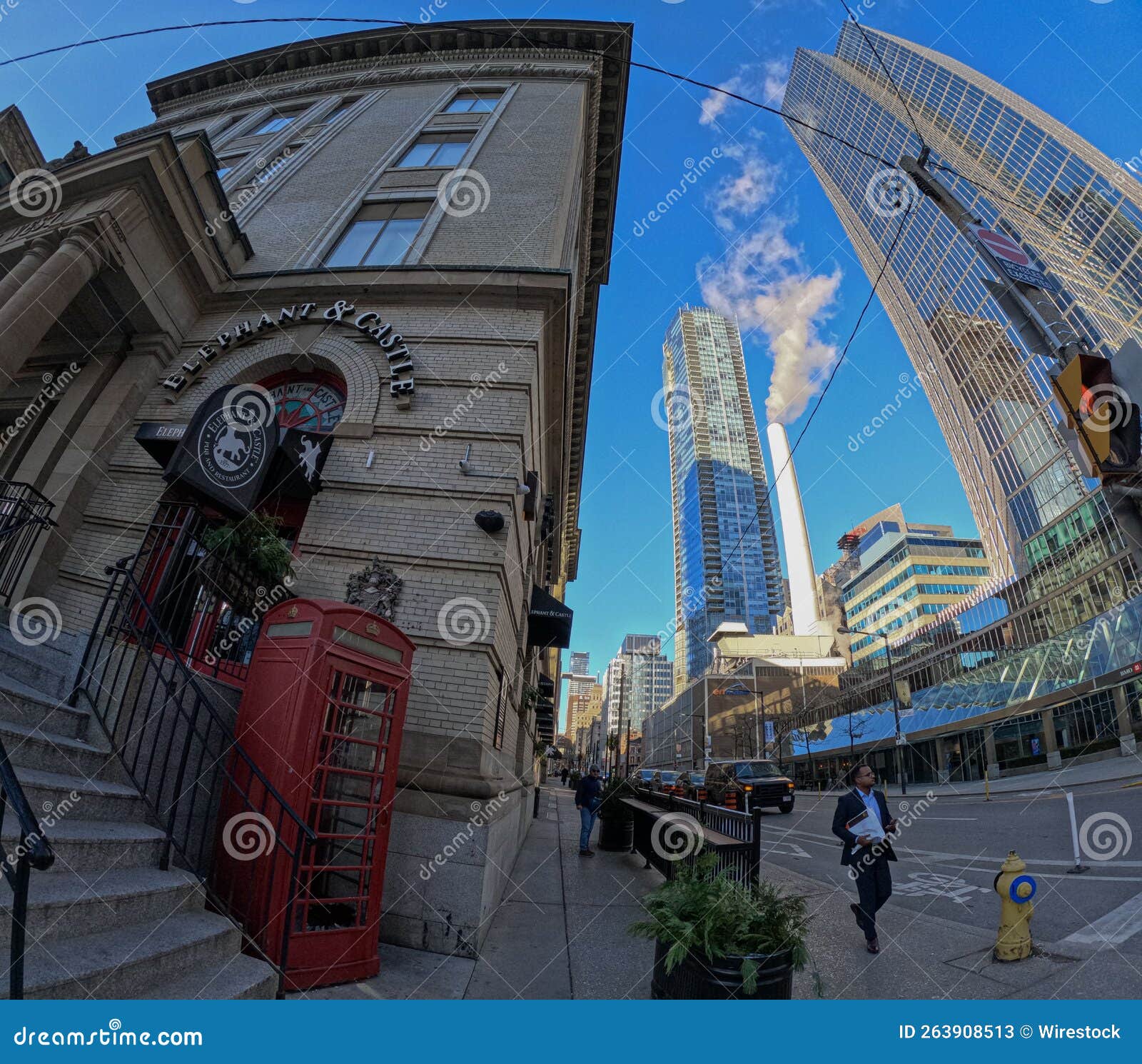 Low-angle View of Modern Buildings in Toronto, Canada Editorial Stock ...
