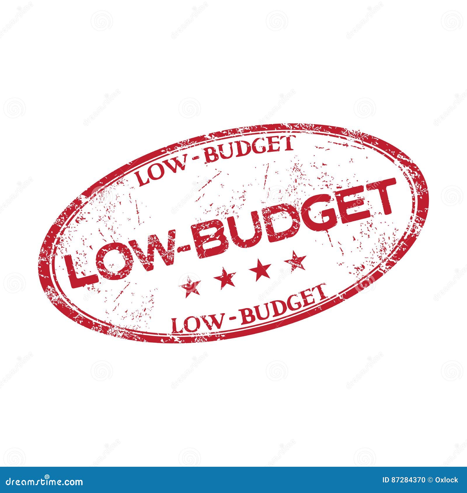 Low budget rubber stamp stock vector. Illustration of grunge - 87284370