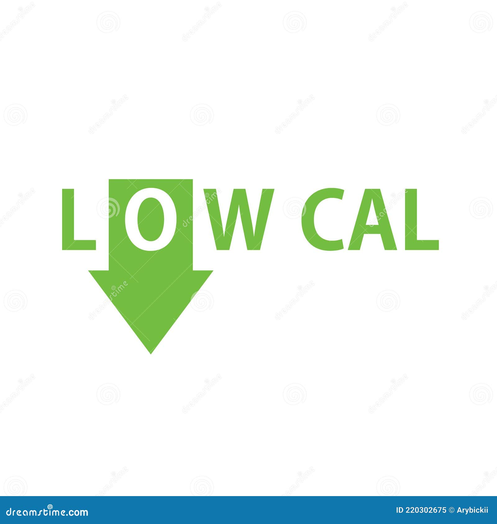 Low cal food flat icon stock vector. Illustration of information ...