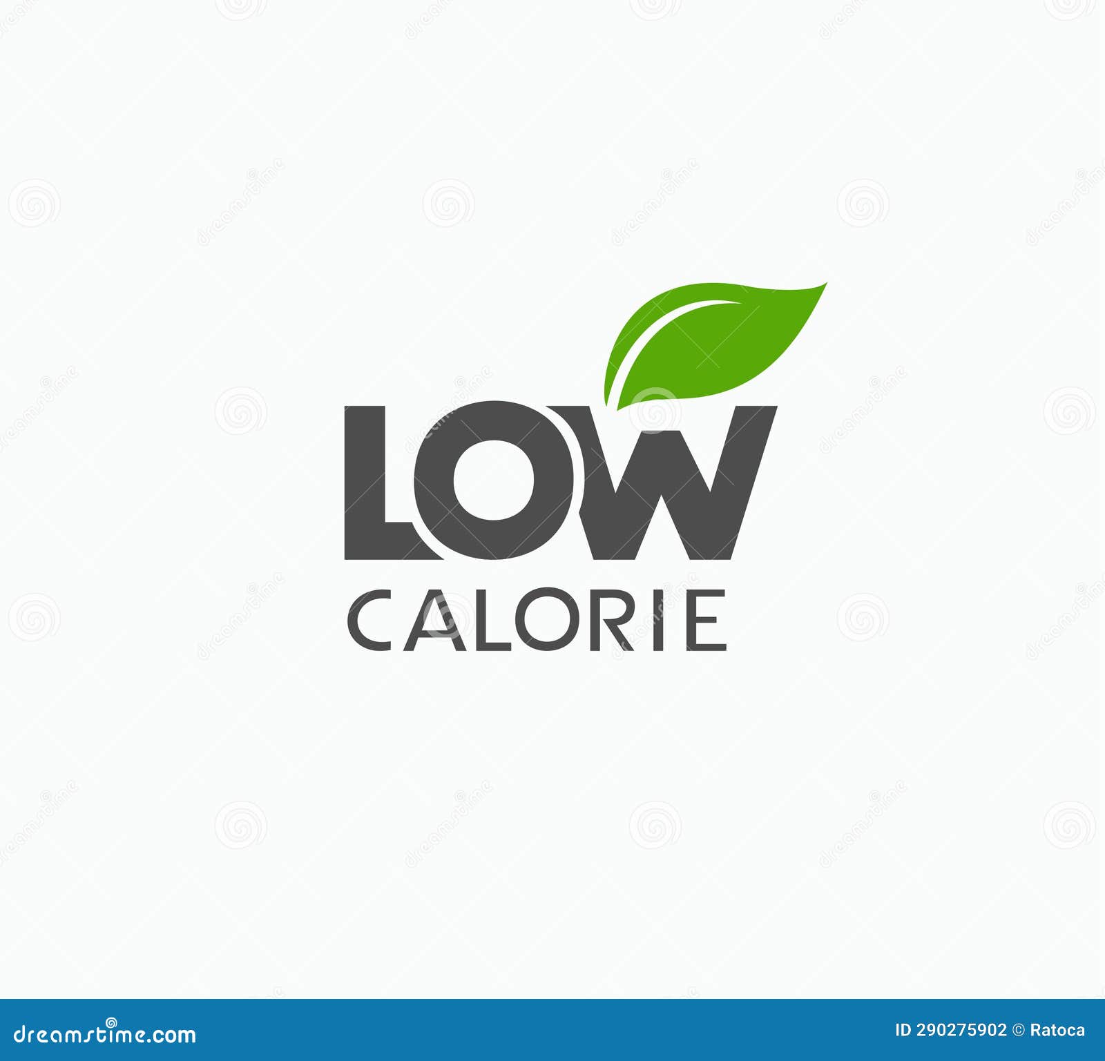Low calorie icon stock vector. Illustration of stamp - 290275902