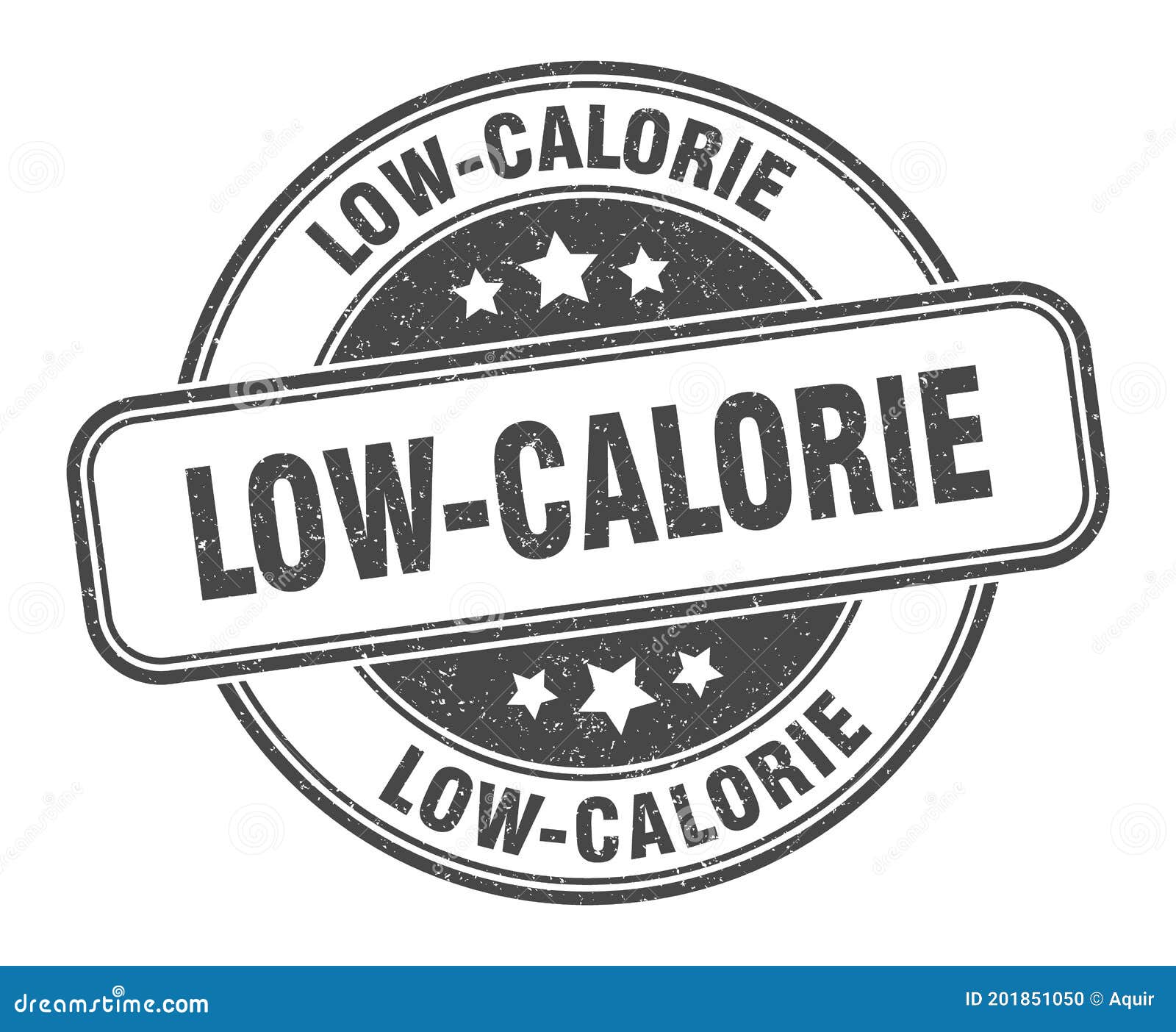 Low-calorie Stamp. Low-calorie Label. Round Grunge Sign Stock Vector ...