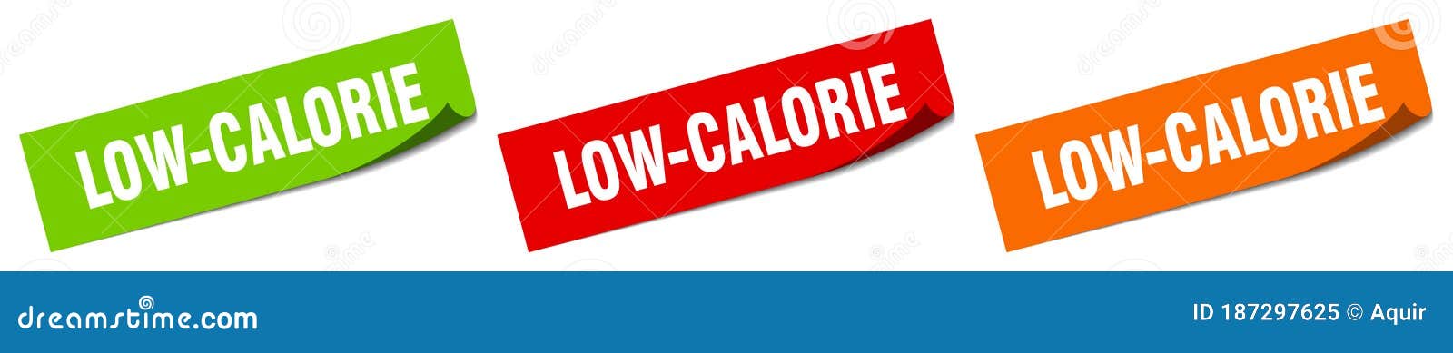 Low-calorie Sticker. Low-calorie Square Isolated Sign Stock Vector ...