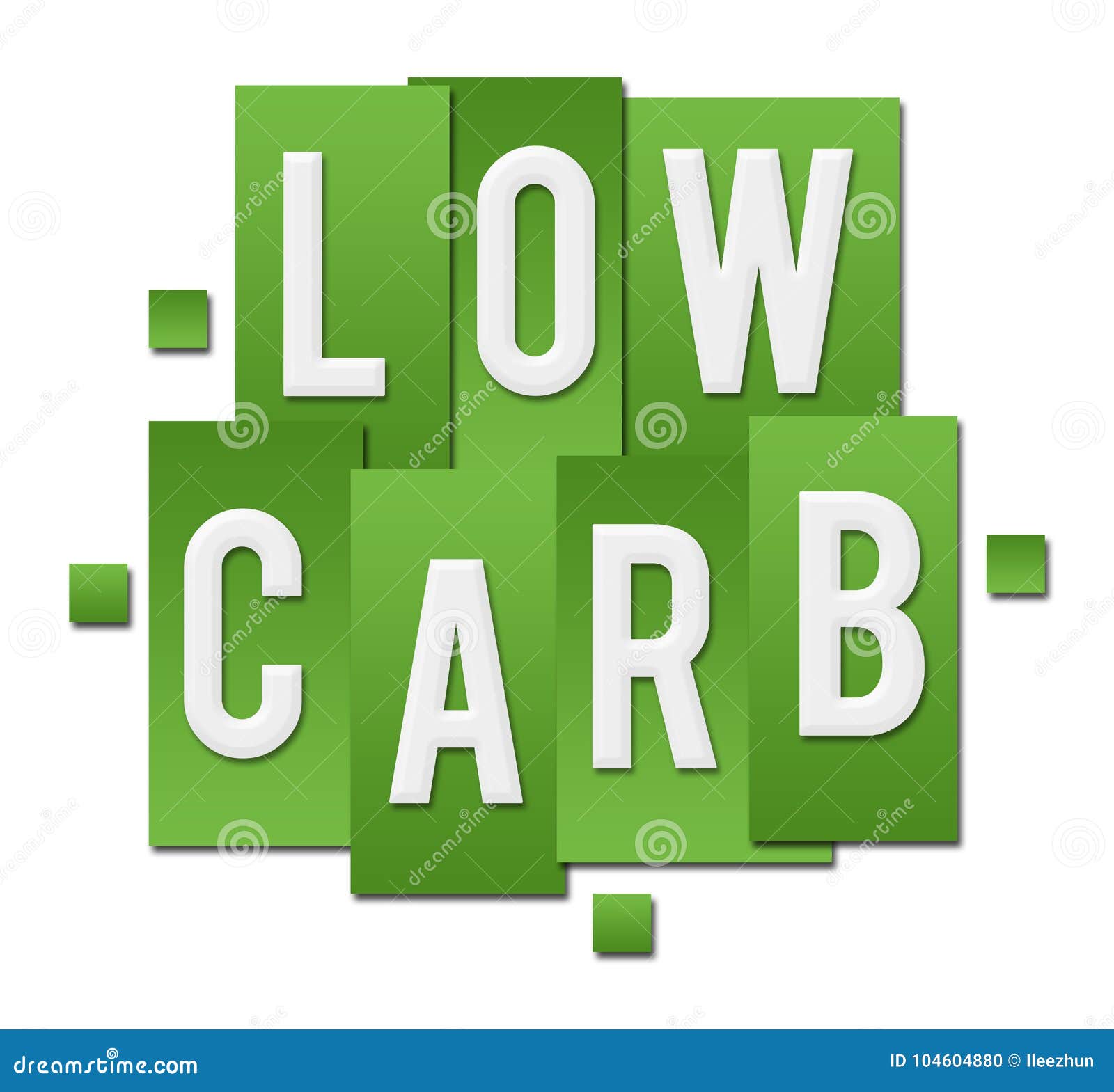 Low Carb Green Stripes Square Stock Illustration - Illustration of ...