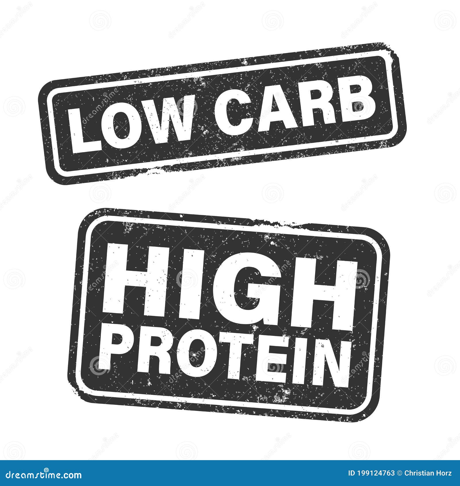 Low Carb Label. Low Carb Isolated Seal. Sticker. Sign Cartoon Vector ...