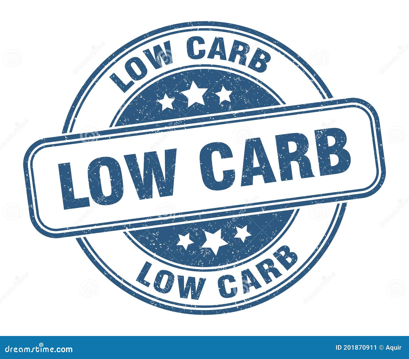 Low Carb Stamp. Low Carb Label. Round Grunge Sign Stock Vector ...