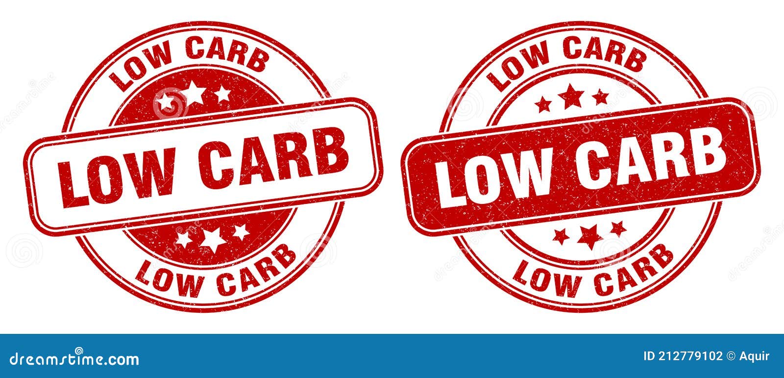 Low Carb Stamp. Low Carb Label. Round Grunge Sign Stock Vector ...
