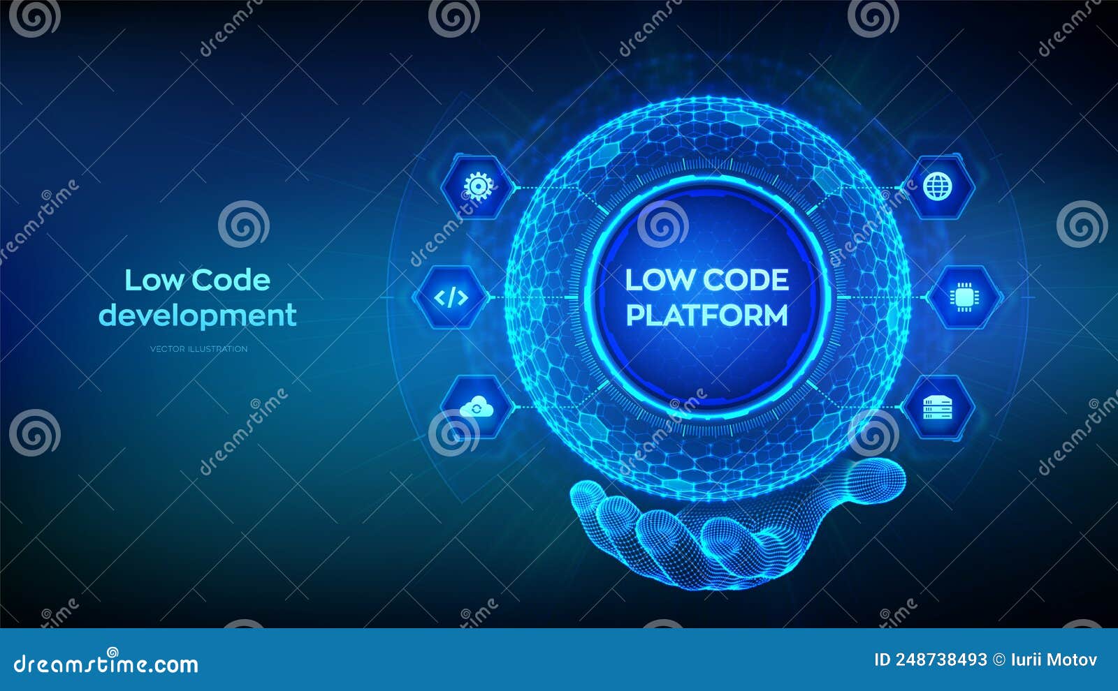 Development Of Sphere Gore Method Vintage Illustration Cartoon Vector ...