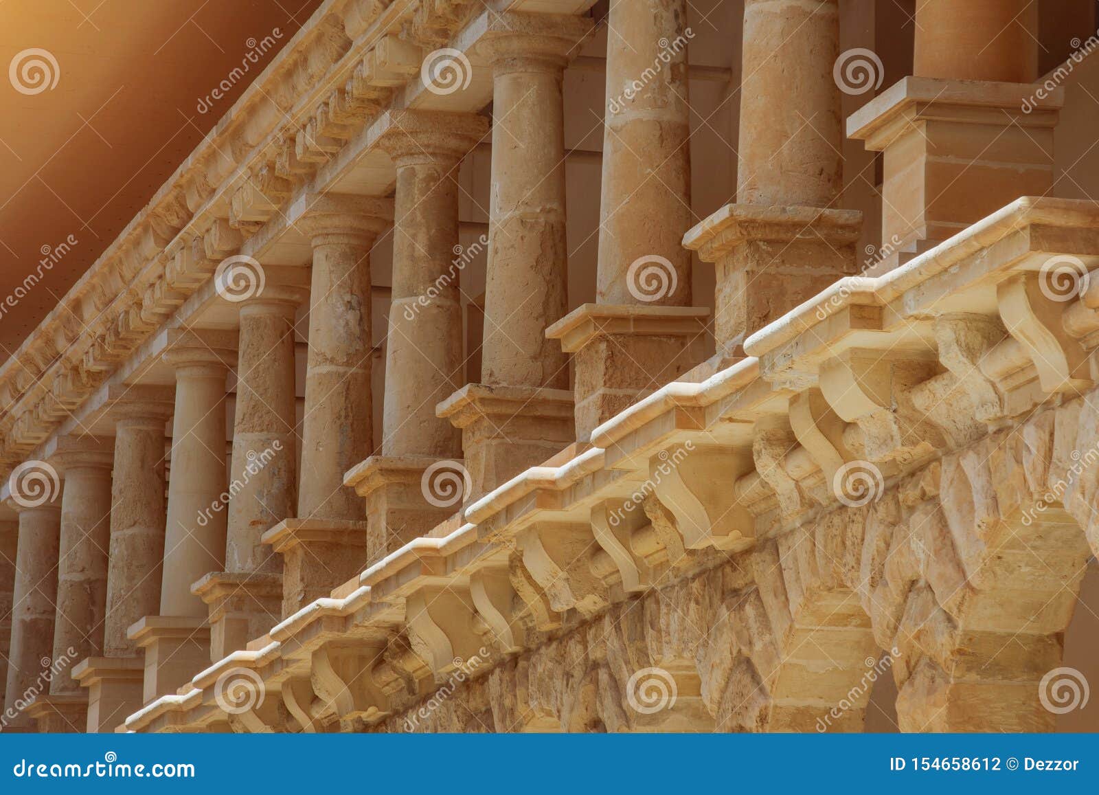 The External Architecture Of The Old Building Of The 19th Century ...