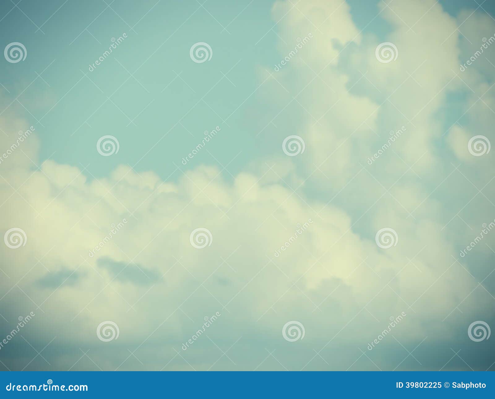 Low Contrast Clouds Background Stock Image - Image of space, toned ...