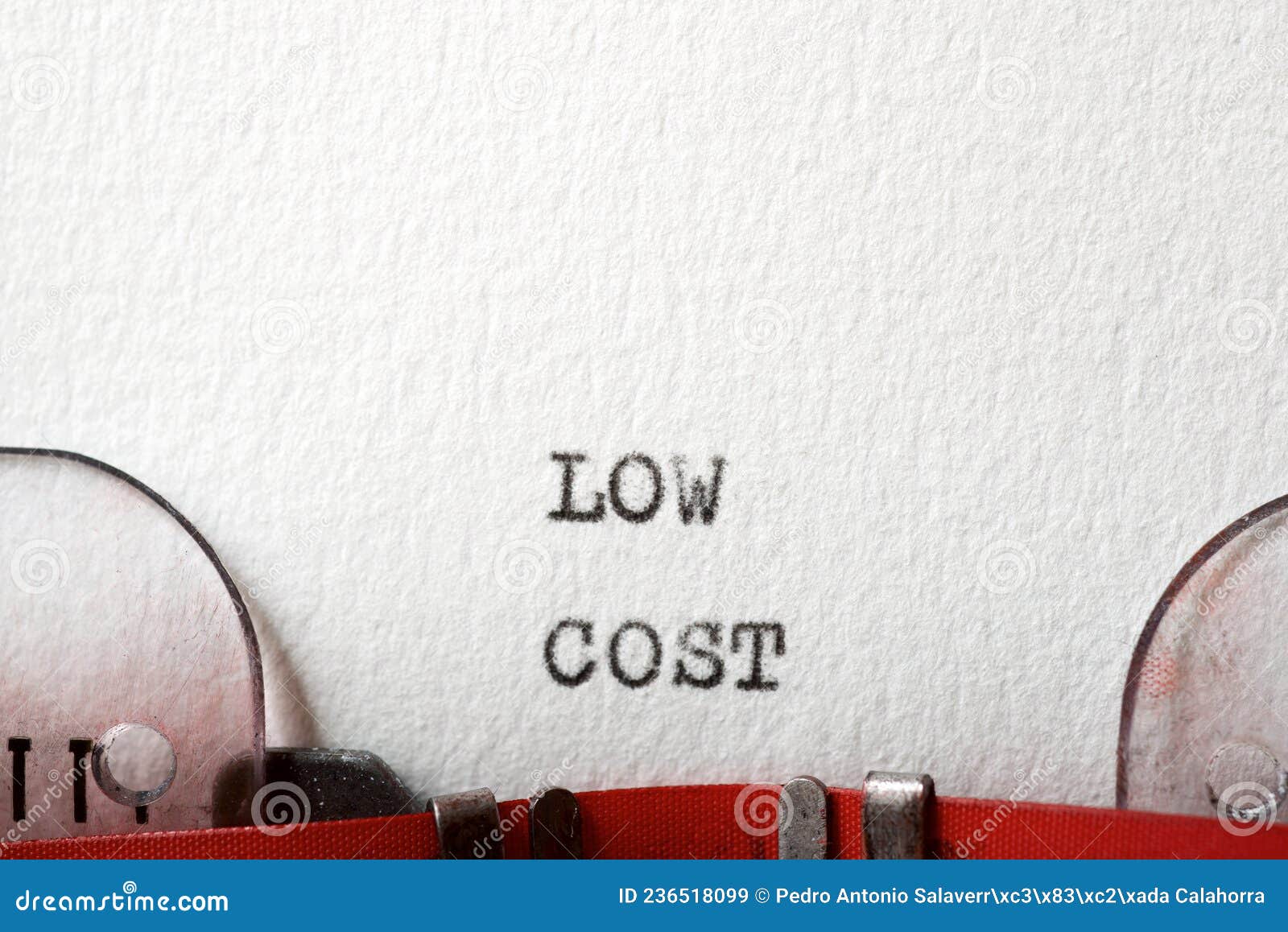 Low cost concept stock image. Image of charge, paper - 236518099