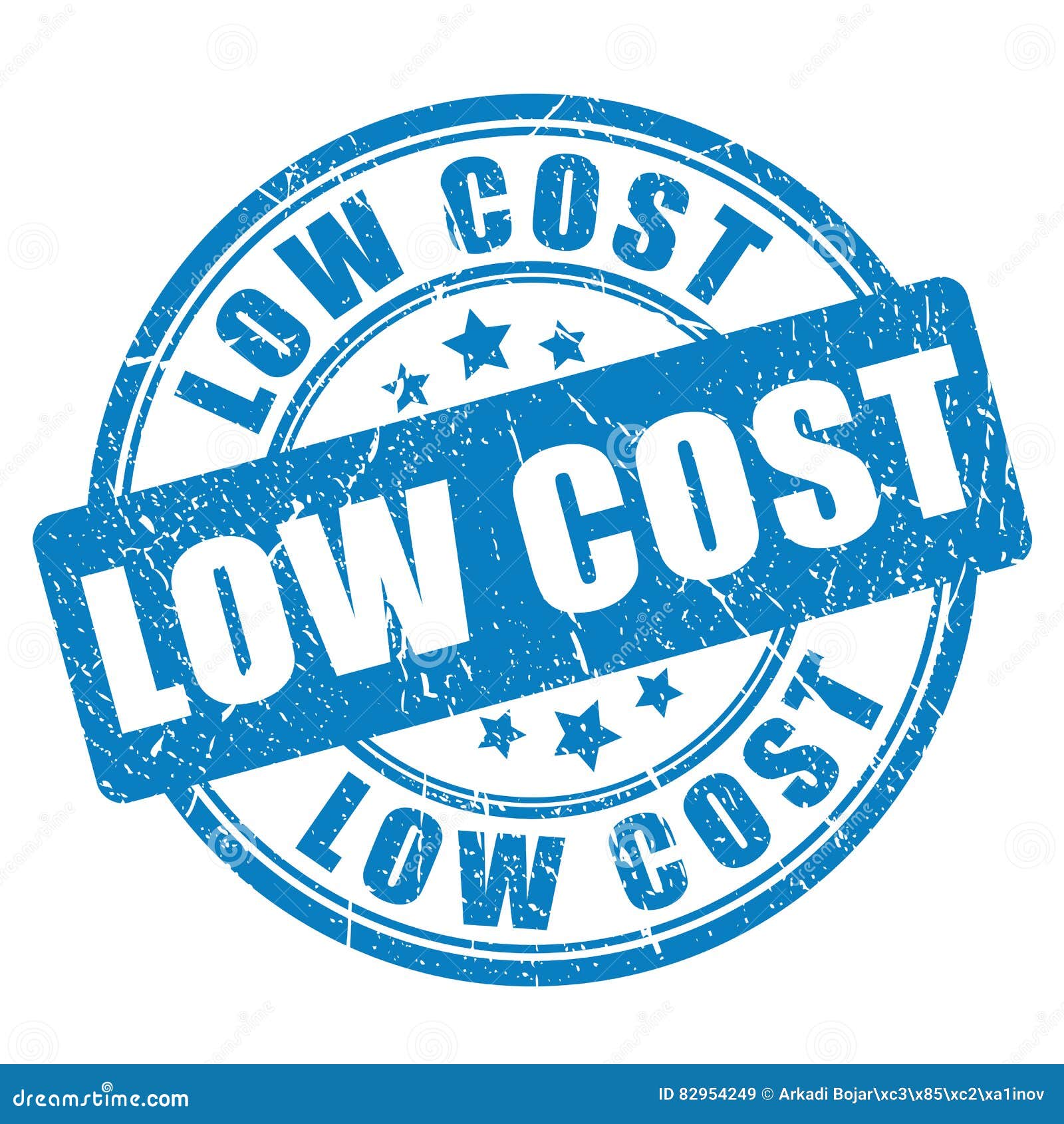 Low Cost Rubber Vector Stamp Stock Vector - Illustration of money ...