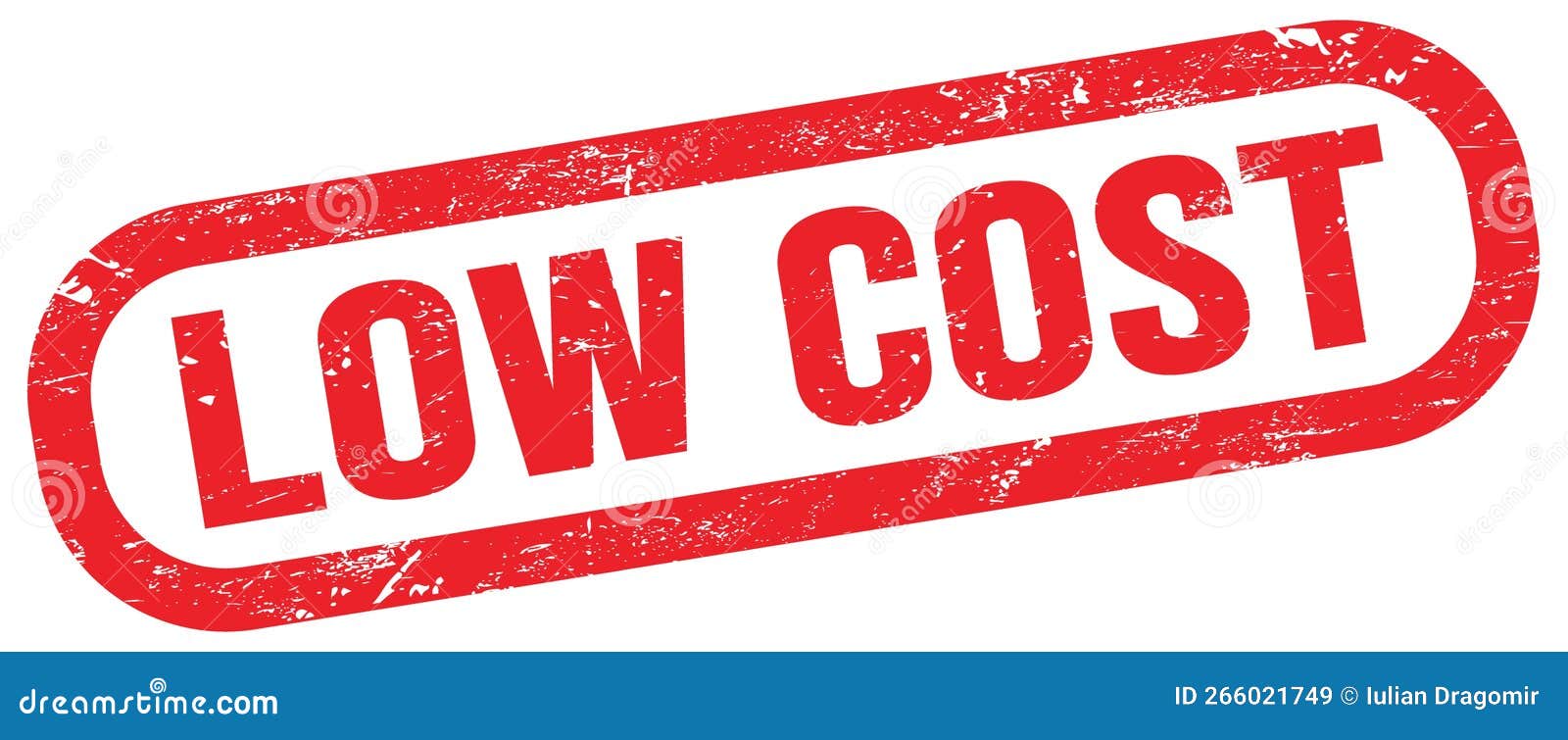 LOW COST, Text Written on Red Stamp Sign Stock Image - Image of cost ...
