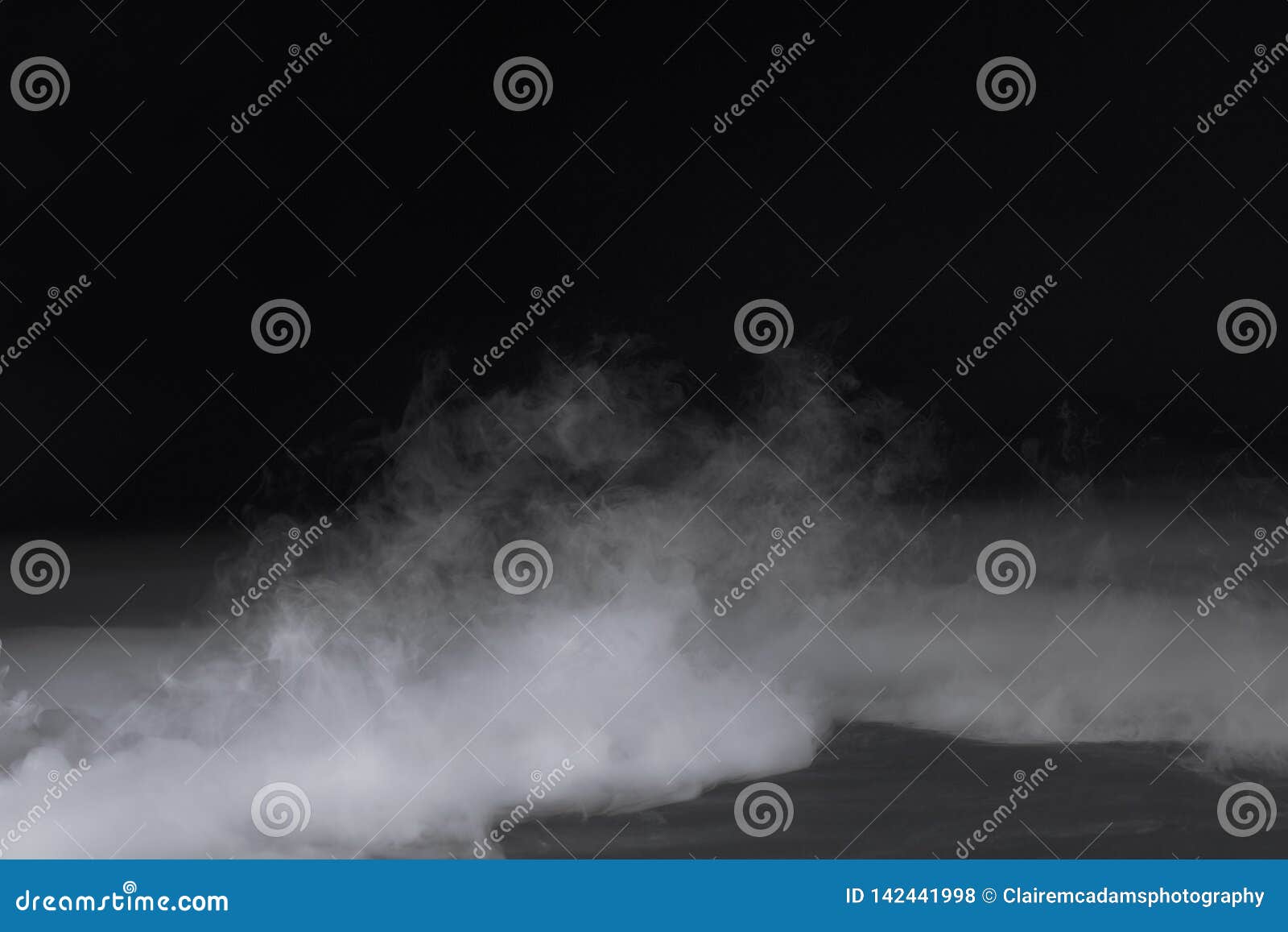 Low Dry Ice Fog Rolling Clouds Stock Photo - Image of puff, nature ...