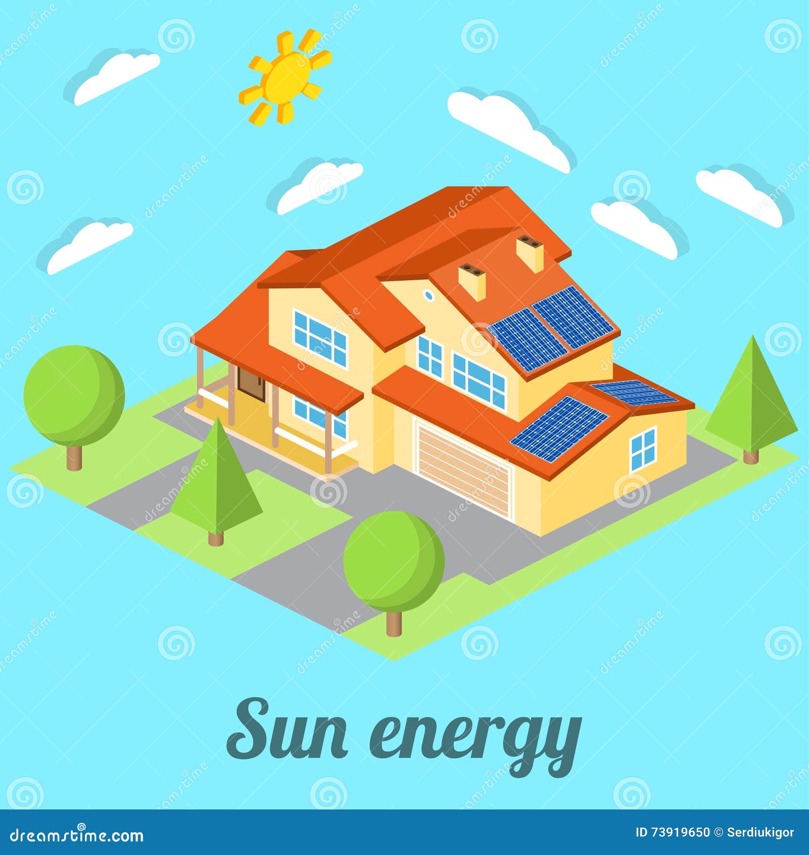 Passive Solar Design Green Gradient Concept Icon Vector Illustration ...