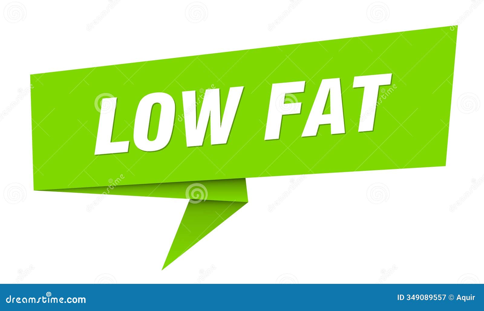 Low Fat Banner. Low Fat Speech Bubble, Label, Sticker, Sign Template ...