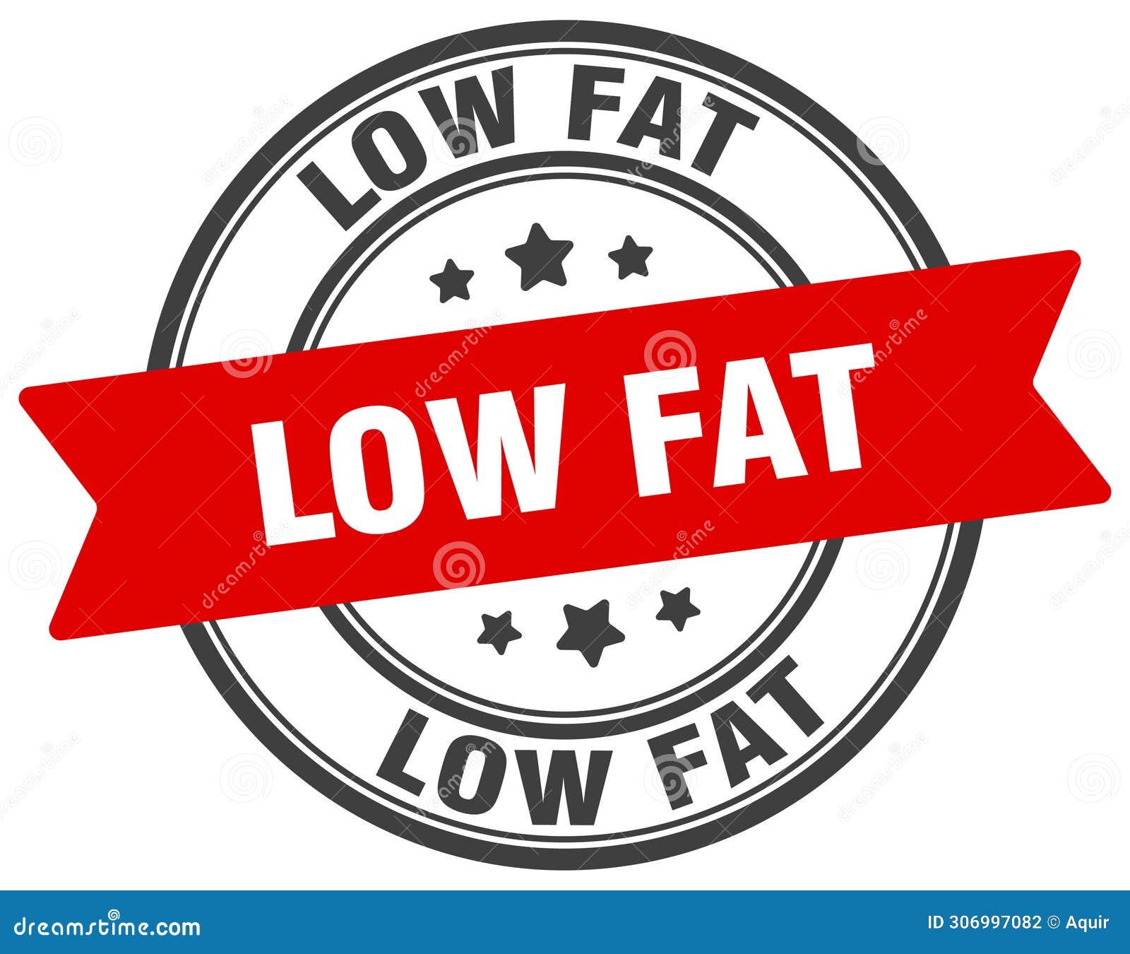 Low Fat Stamp. Low Fat Label on Transparent Background. Round Sign ...