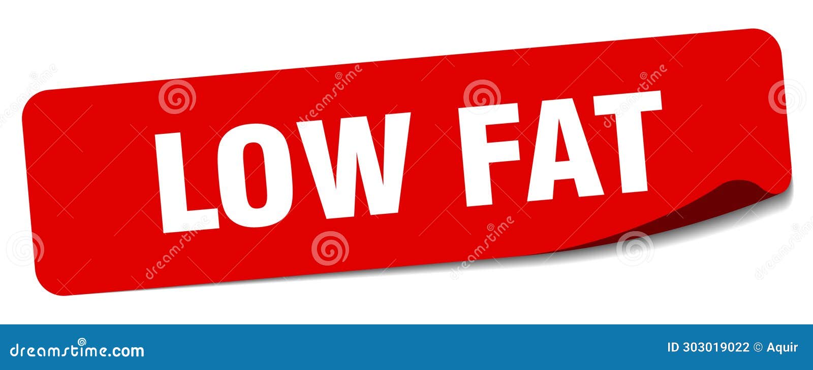 Low Fat Sticker. Low Fat Label Stock Vector - Illustration of template ...