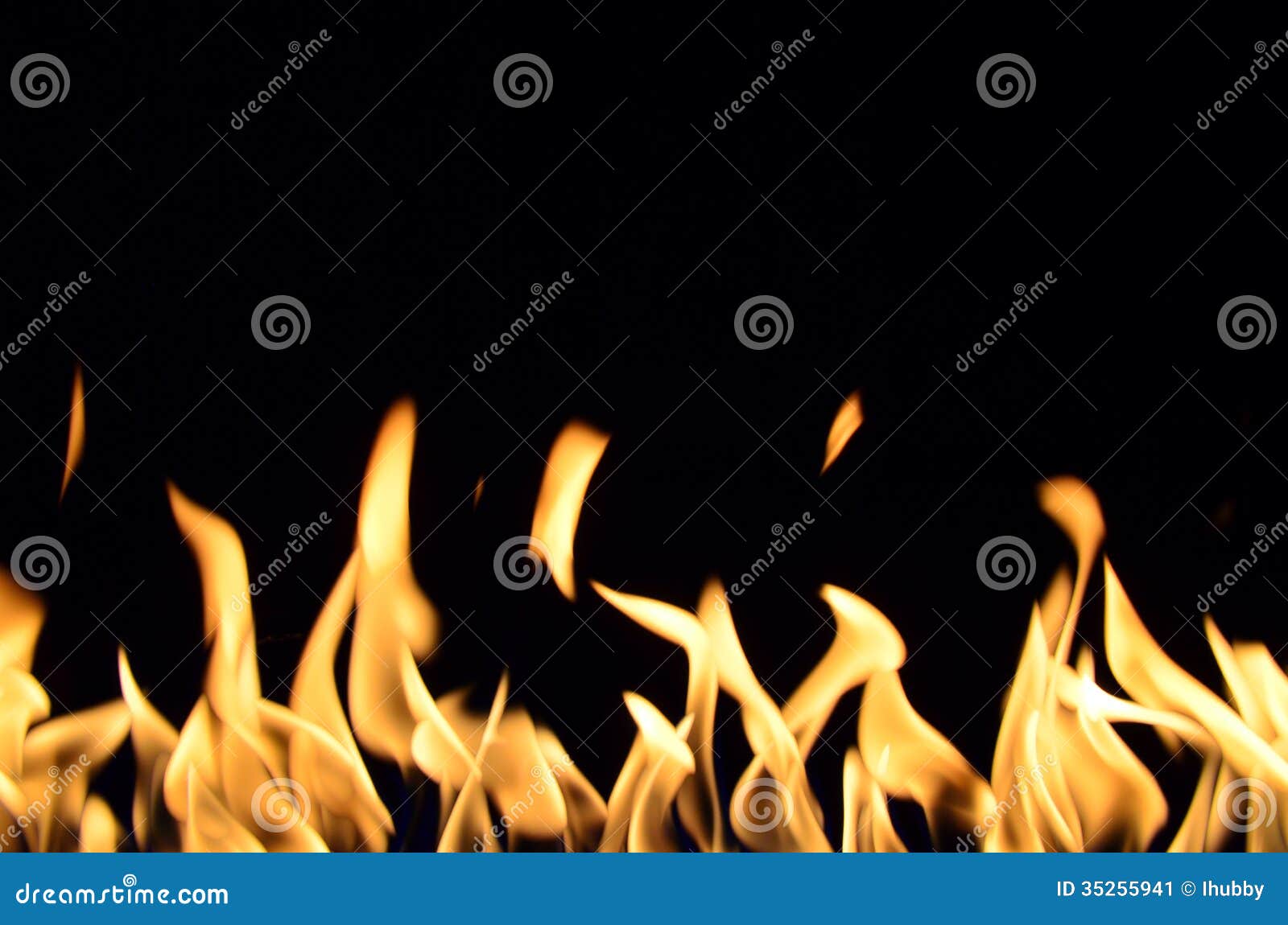 Low Flames stock image. Image of fireplace, inferno, light - 35255941