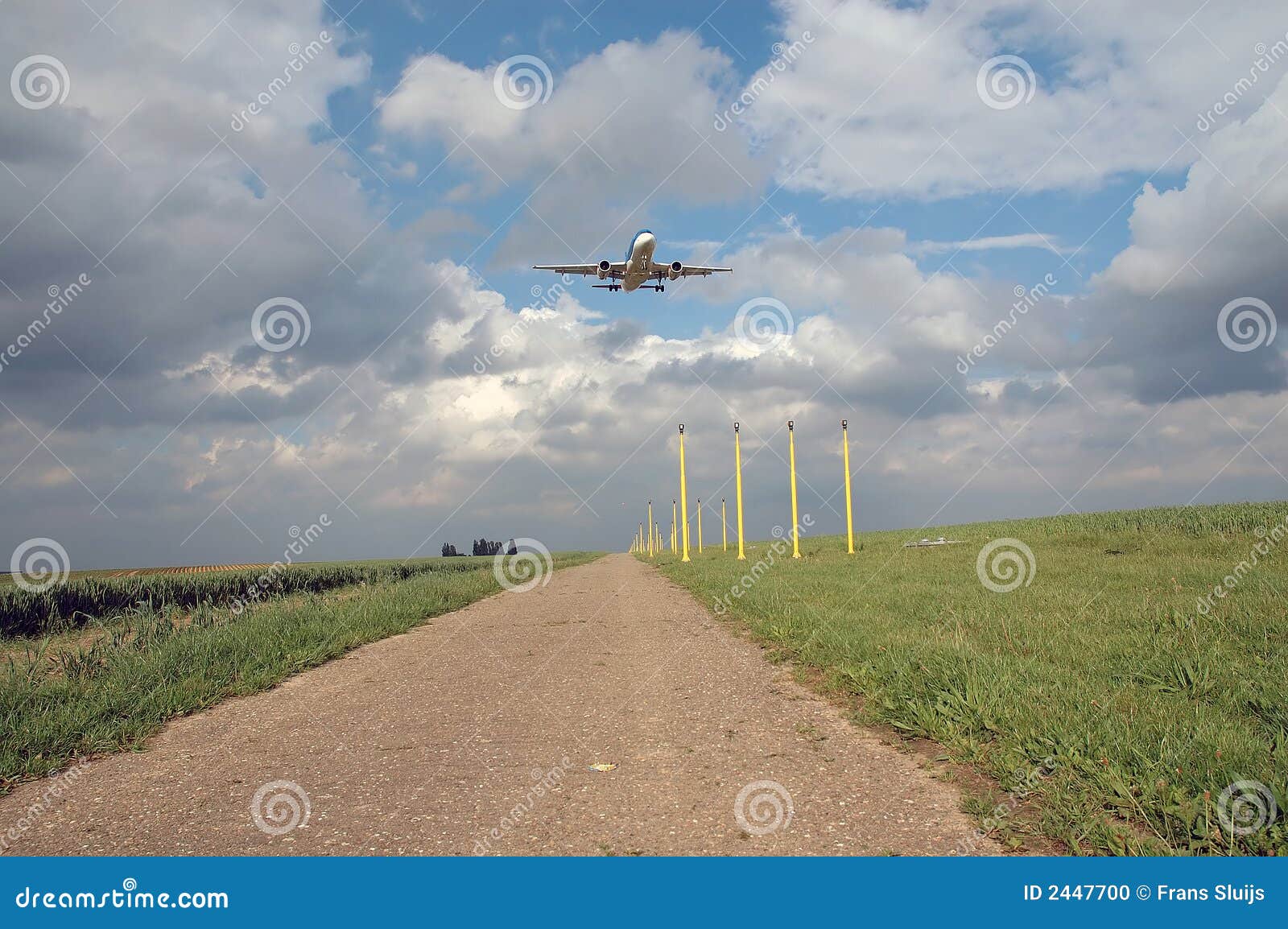 Low flying airplane stock photo. Image of holiday, fuselage - 2447700