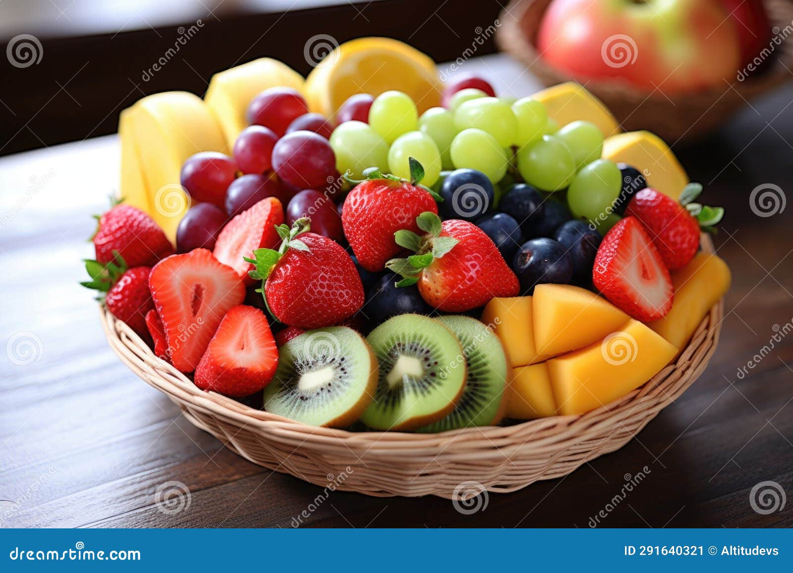 Low Glycemic Fruits in a Fruit Basket Stock Image - Image of food ...
