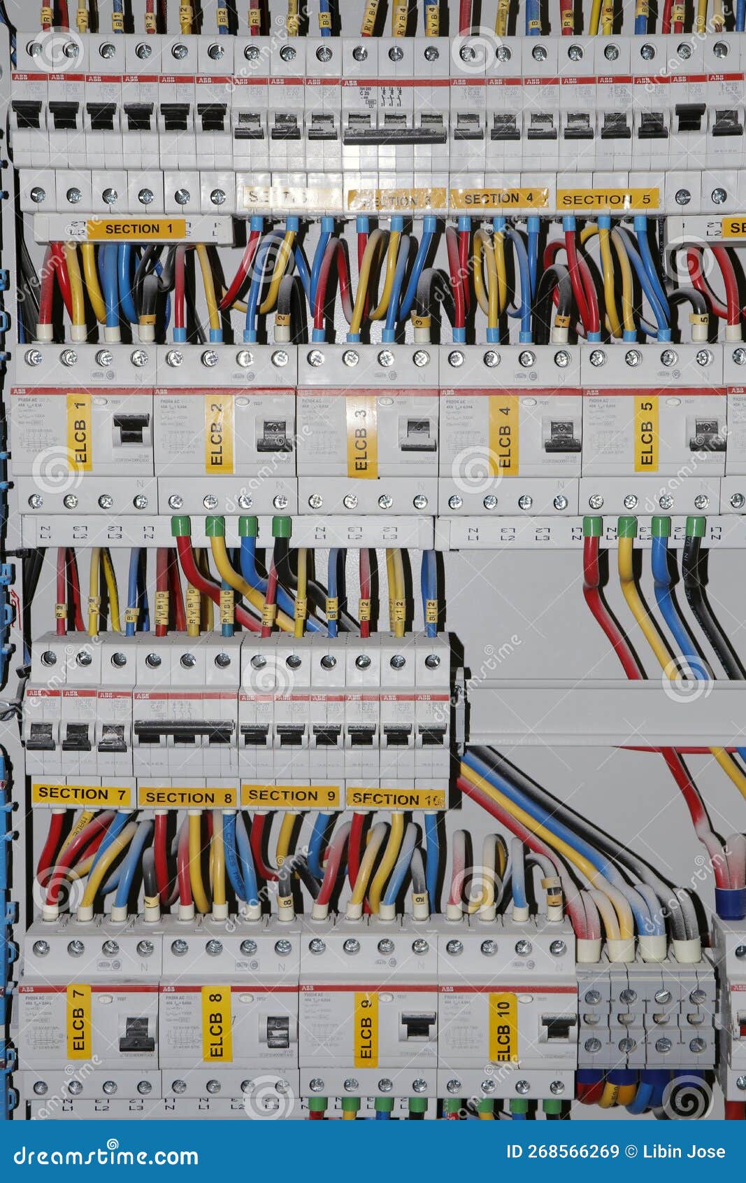 Low or High Voltage Control Panel Distribution Metering Control Box ...