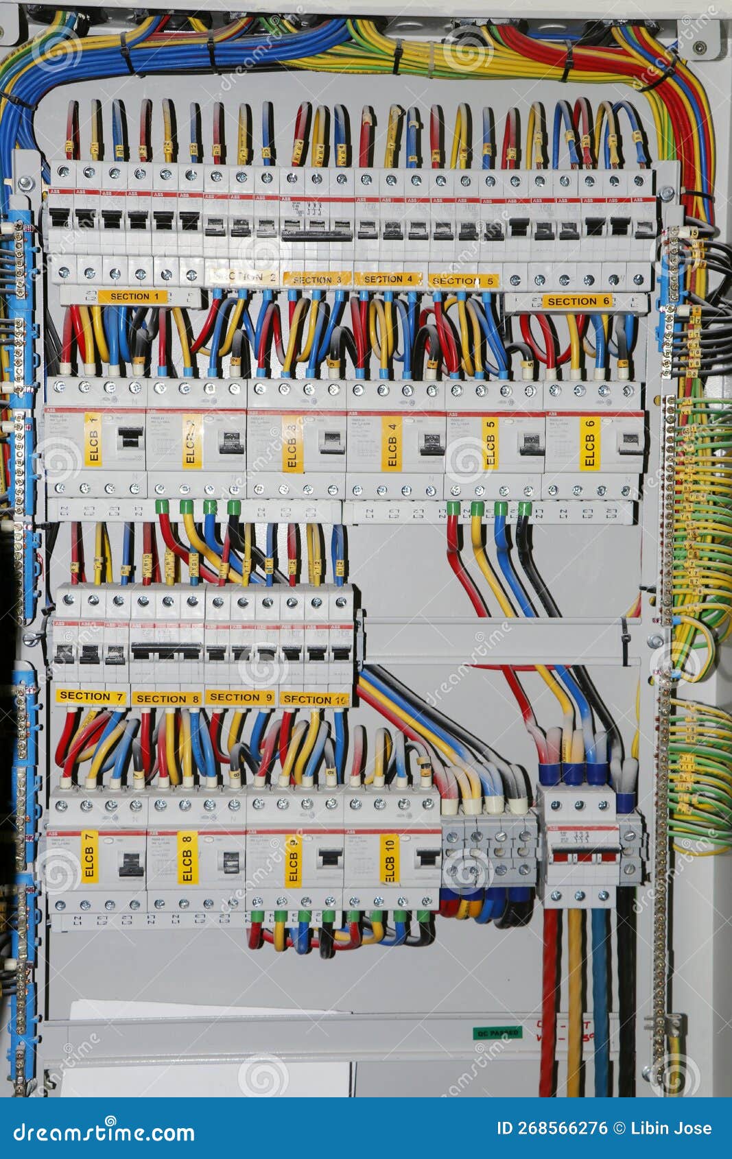 Low or High Voltage Control Panel Distribution Metering Control Box ...
