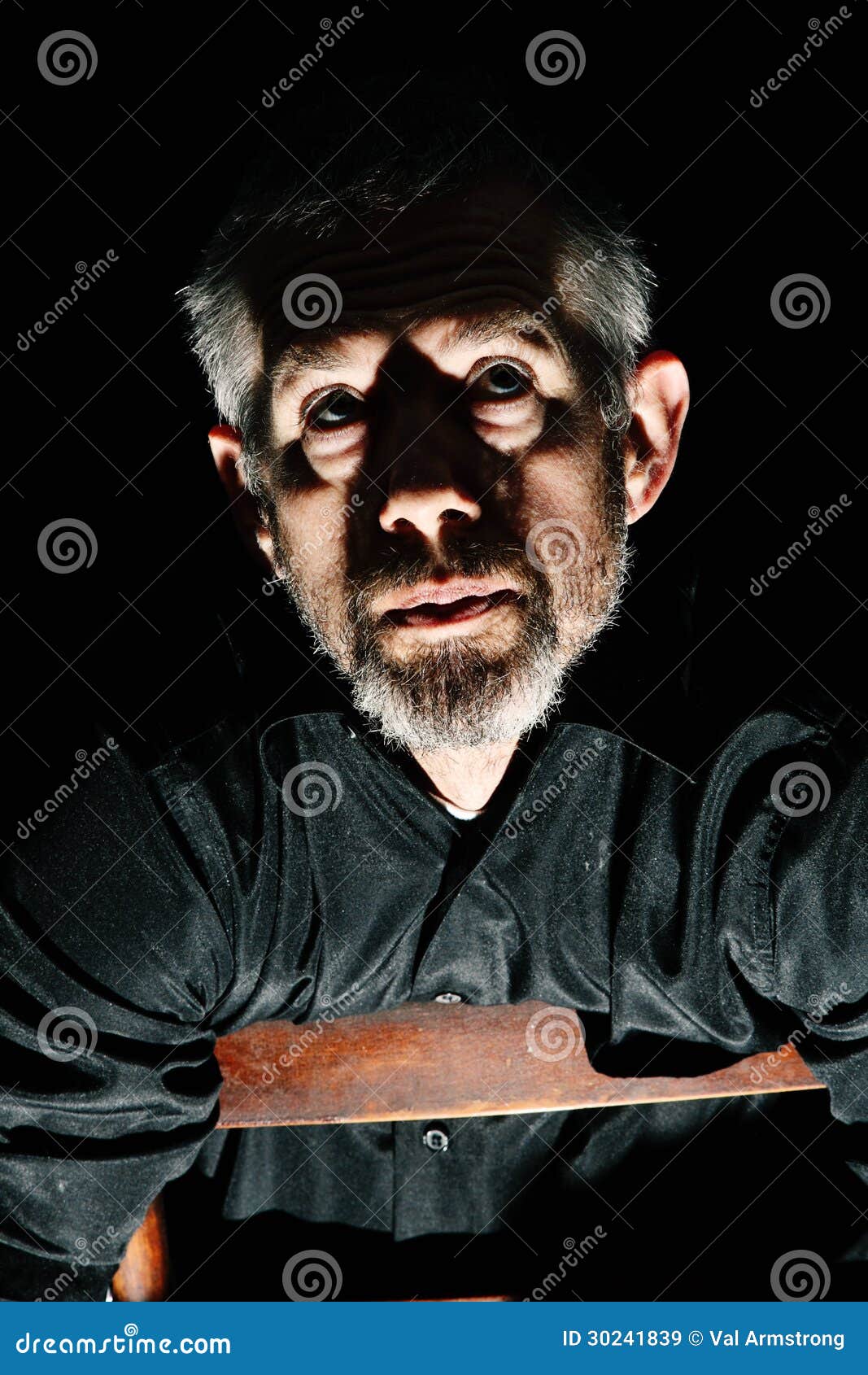 Man in Anguish stock image. Image of creepy, dark, middle - 30241839