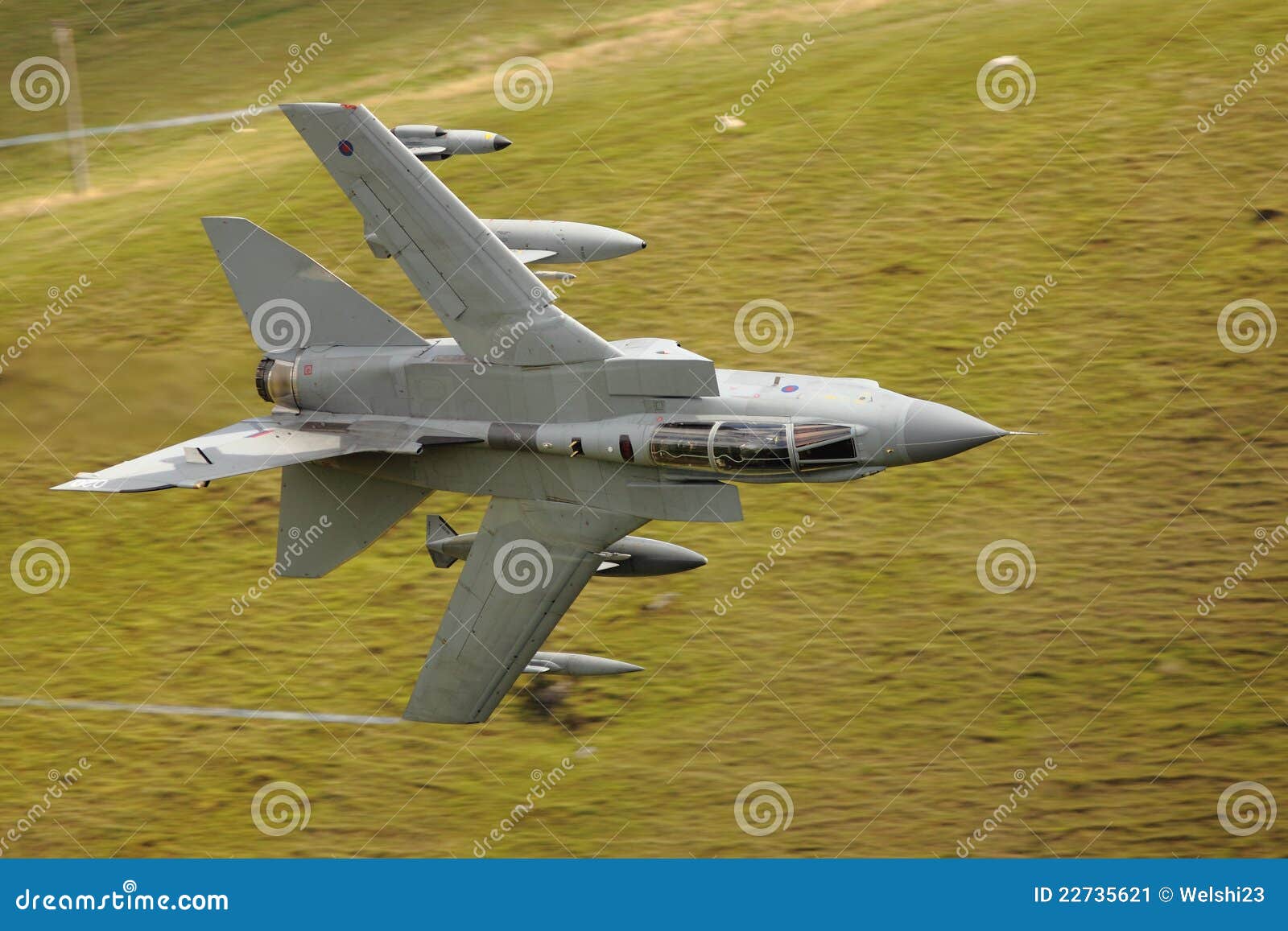 Low Level Tornado Jet Fighter Stock Image - Image of powerful, level ...