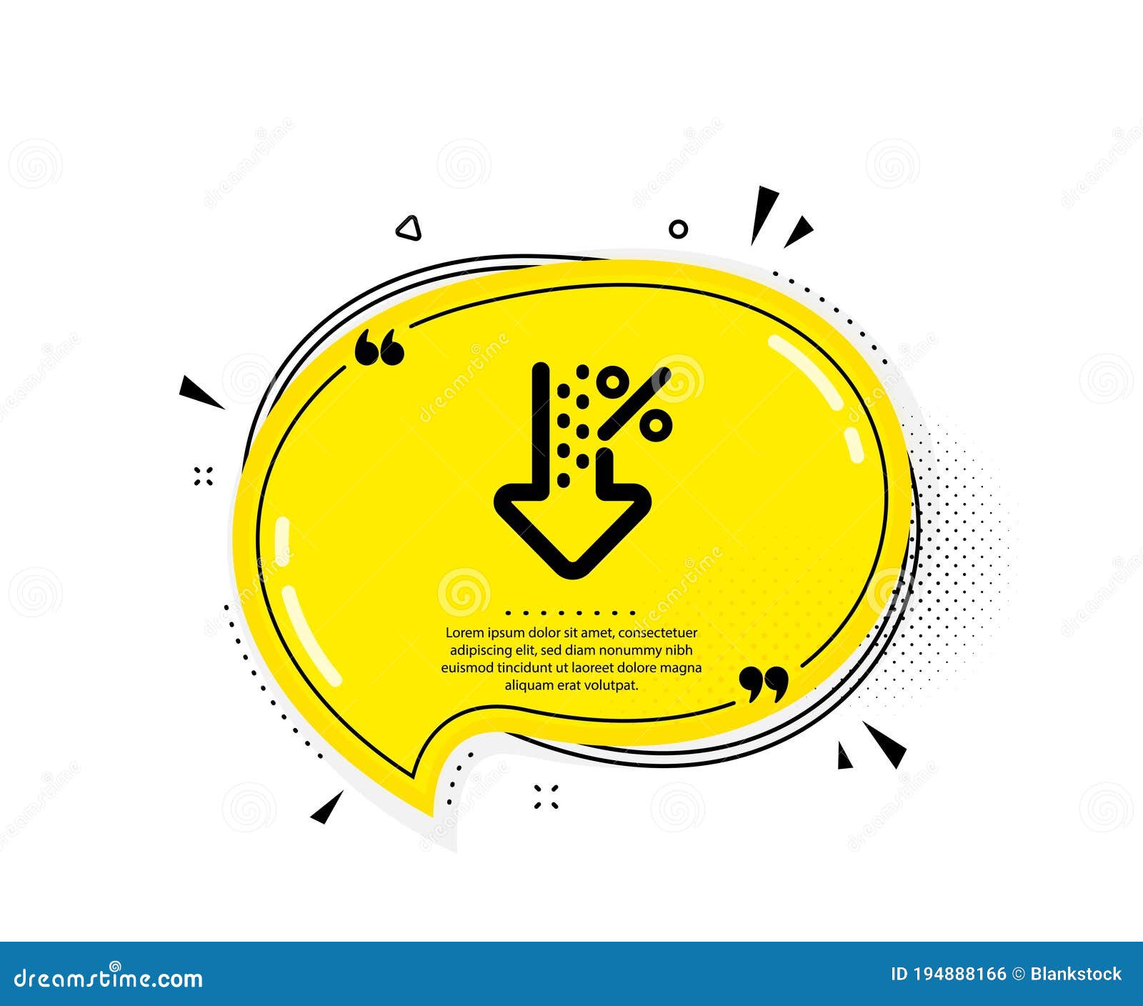 Low Percent Icon. Discount Sign. Decrease Percentage. Vector Stock Vector - Illustration of ...