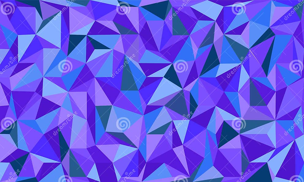 Low Poly Abstract Background in Curve Stock Vector - Illustration of ...