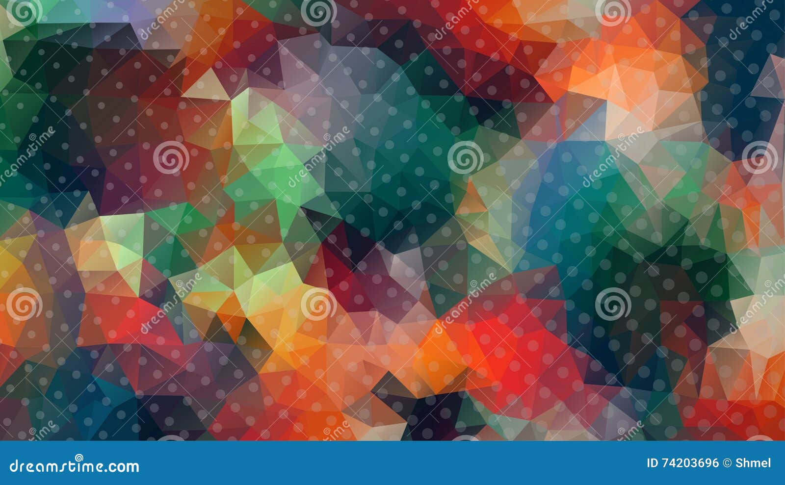Low Poly Abstract Background Square Pixel Mosaic Stock Vector ...