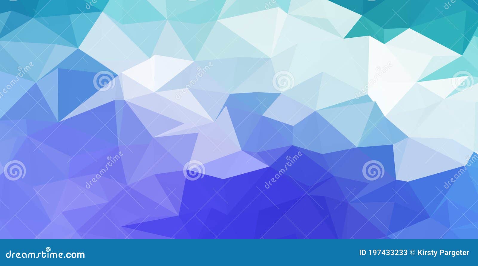 Low Poly Abstract Banner Design Stock Vector - Illustration of design ...