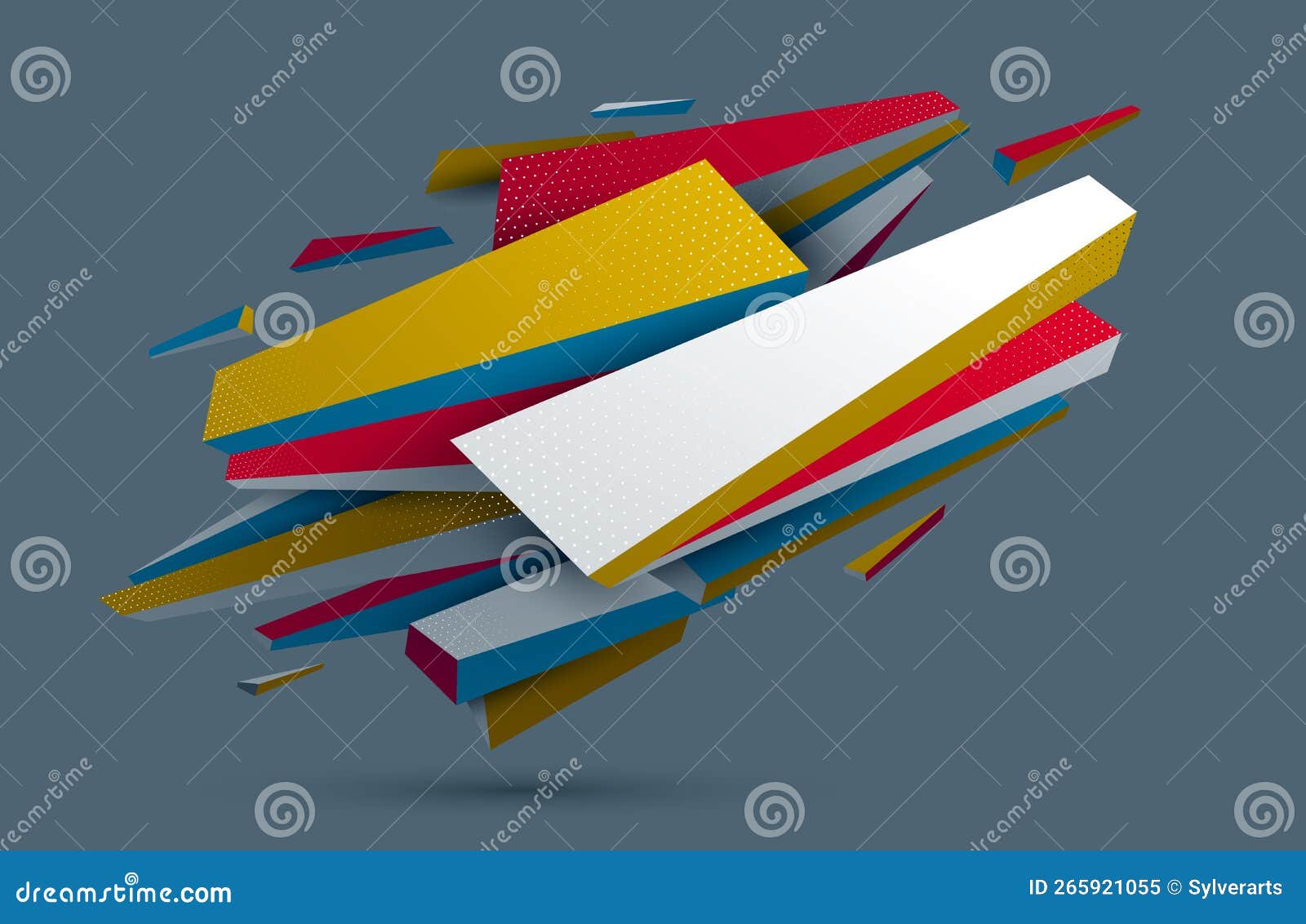 Low Poly Abstract Form, Vector Future Shape Design Polygonal Art ...