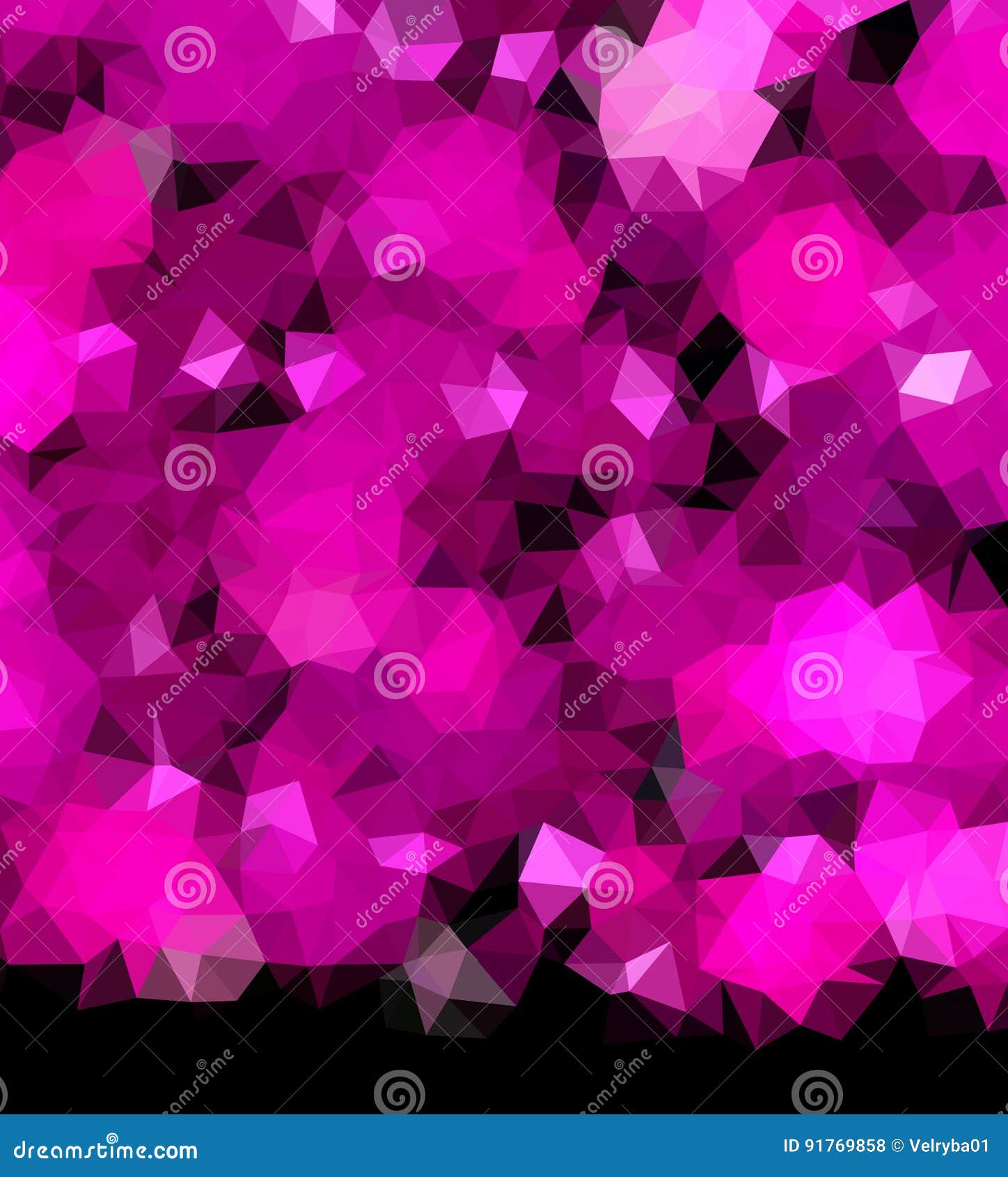 Low Poly Abstract Pink Background Stock Vector - Illustration of light ...