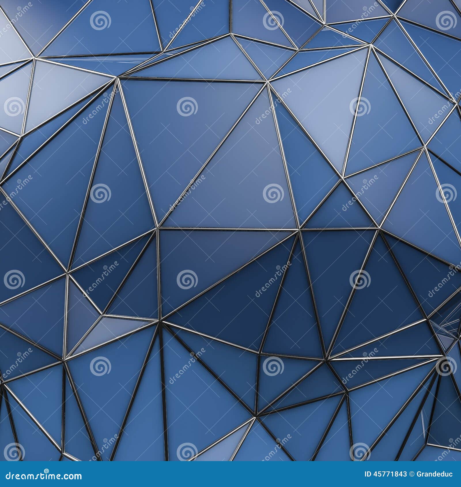 Low poly architecture stock illustration. Illustration of polygonal ...