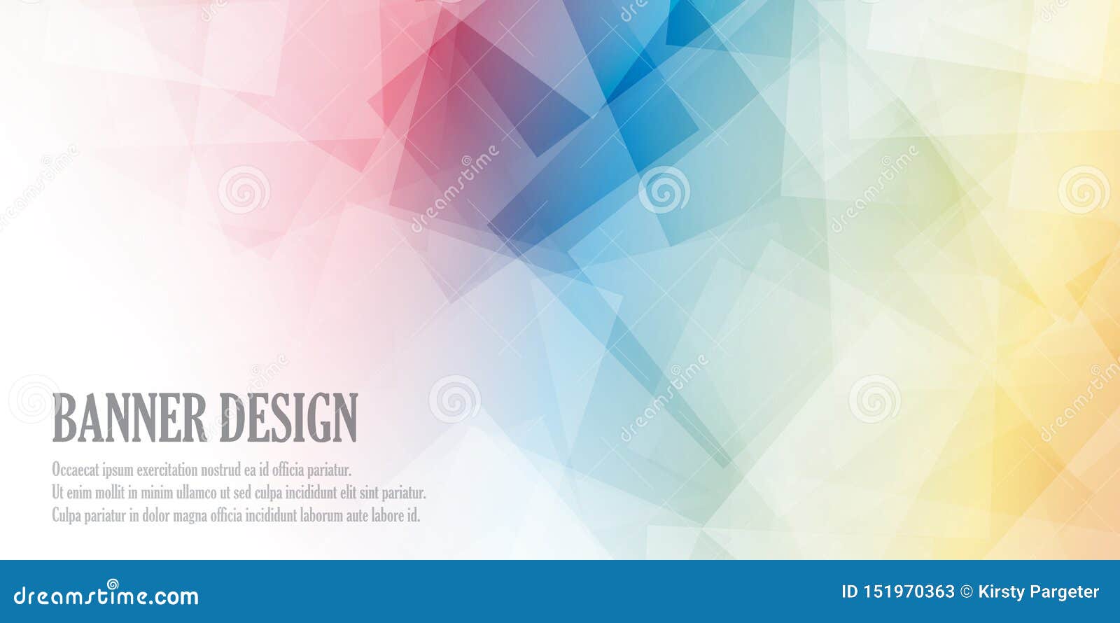 Low poly banner design stock vector. Illustration of layout - 151970363