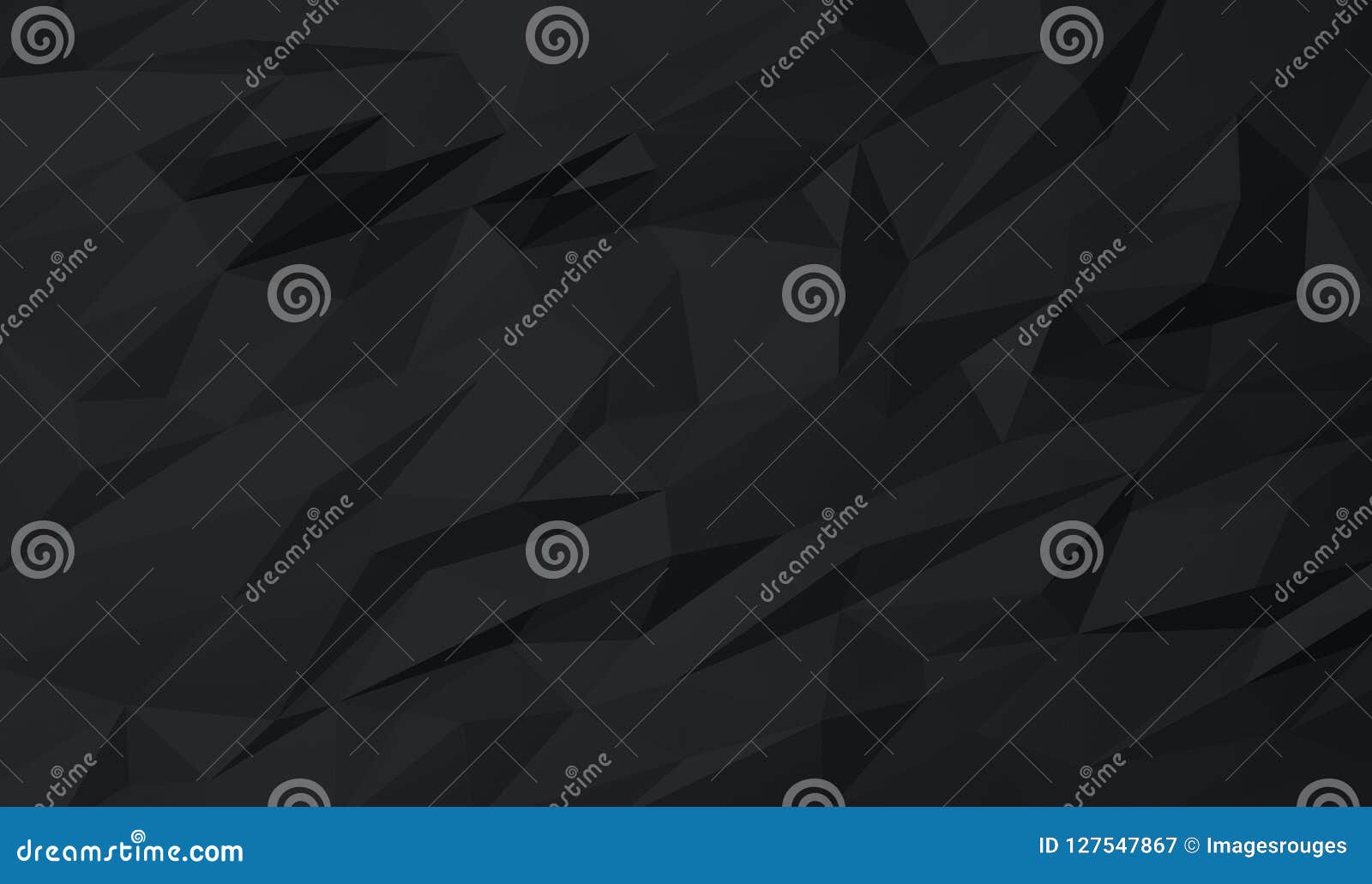 Low Poly Black Background, Clear Texture Stock Illustration ...