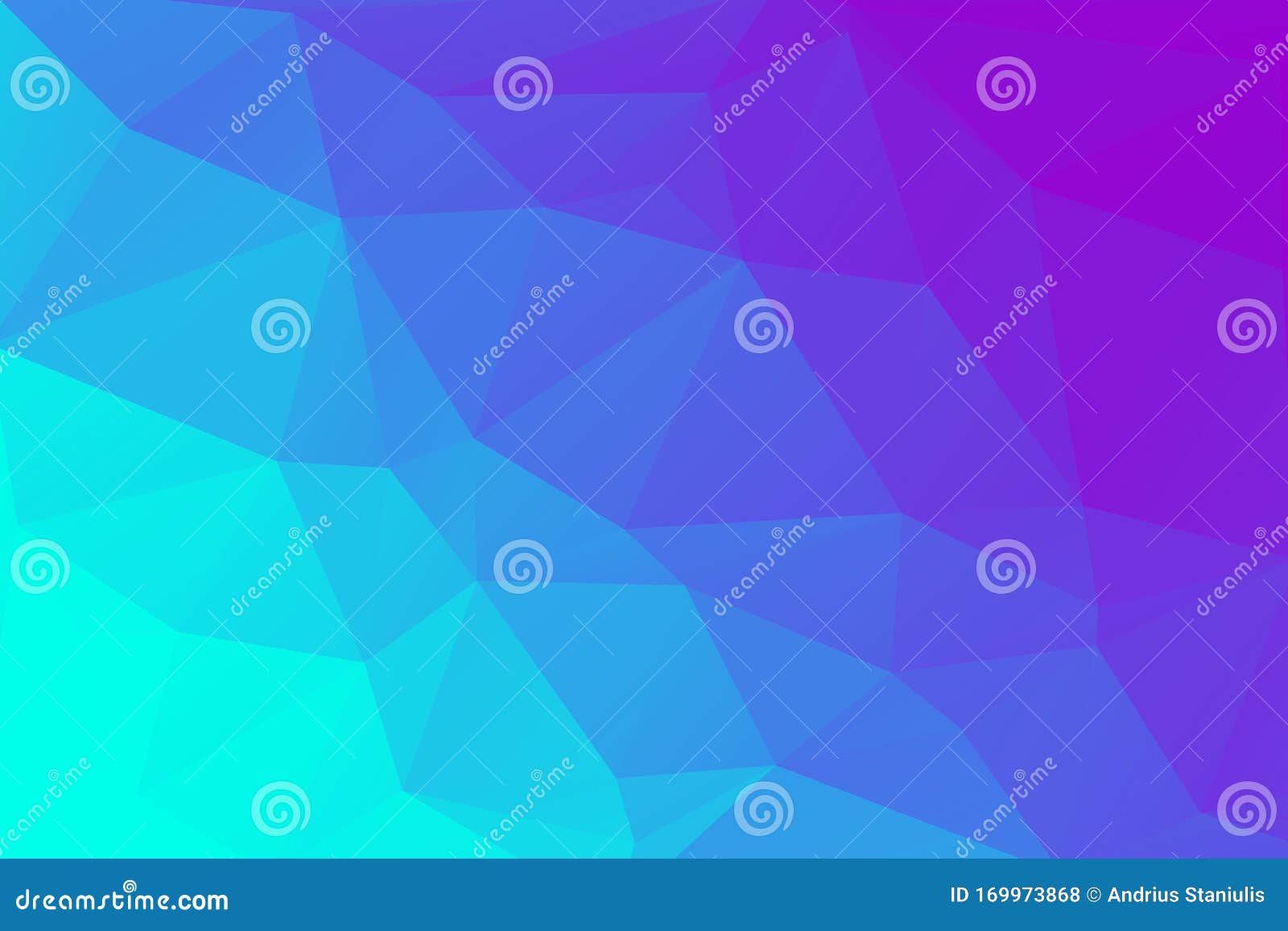 Low Poly Blueish Color Background Made from Triangle Shapes Stock ...