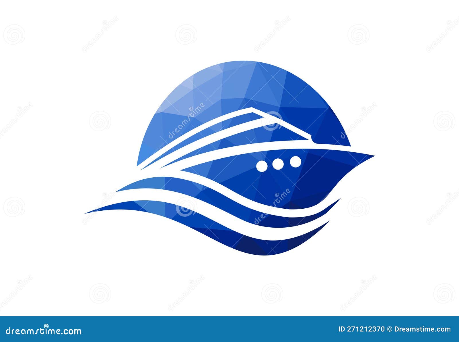 Low Poly Boat Harbour Background Stock Photo | CartoonDealer.com #50601834