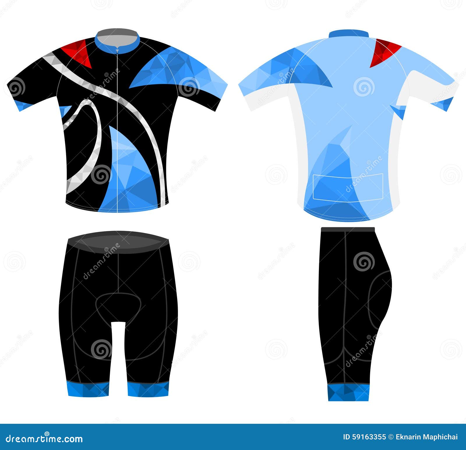 Low Poly Color Sports Shirt Design Stock Illustrations – 3 Low Poly ...