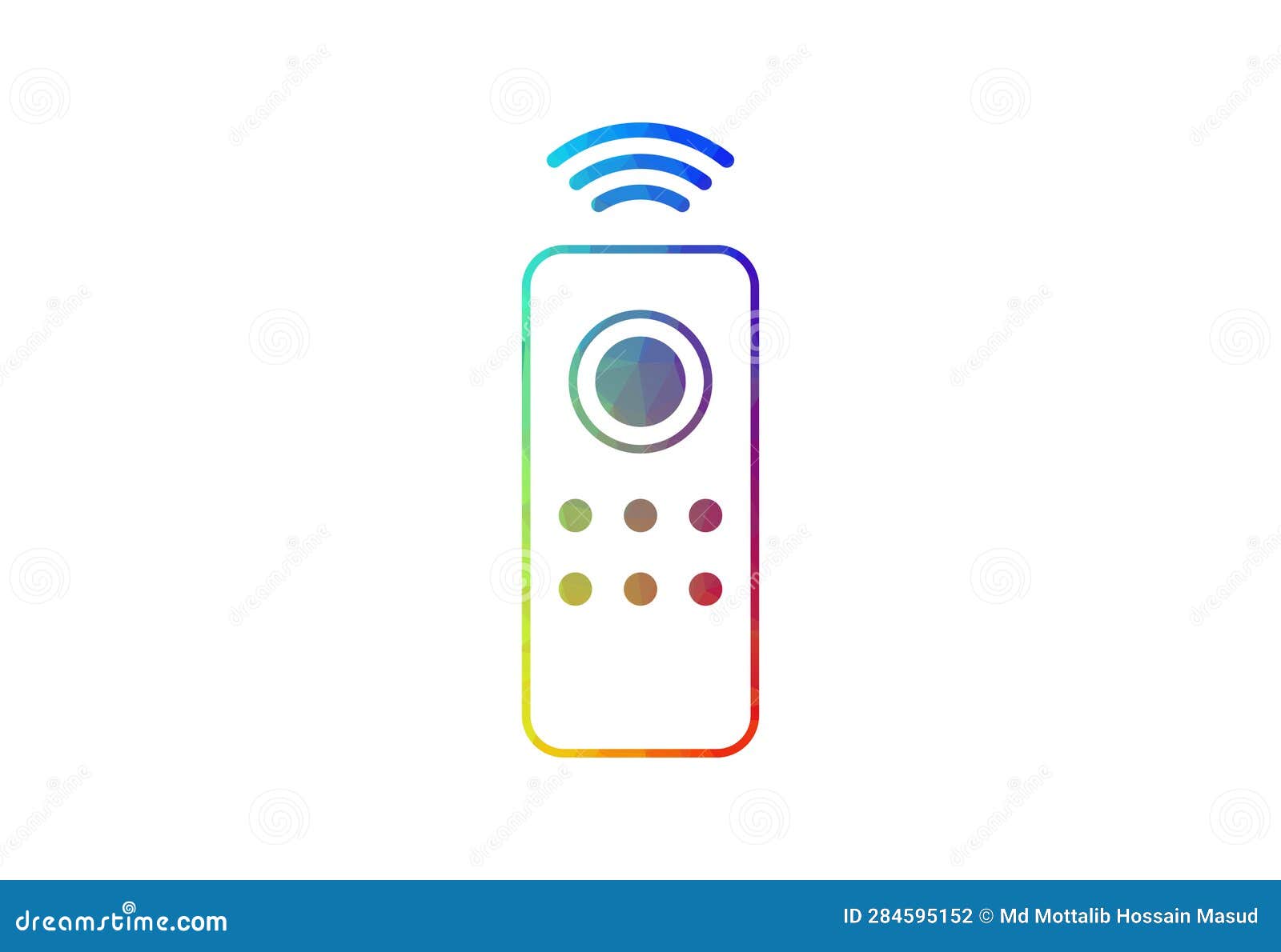 Low Poly and Remote Logo Design, Vector Illustration Stock Vector ...