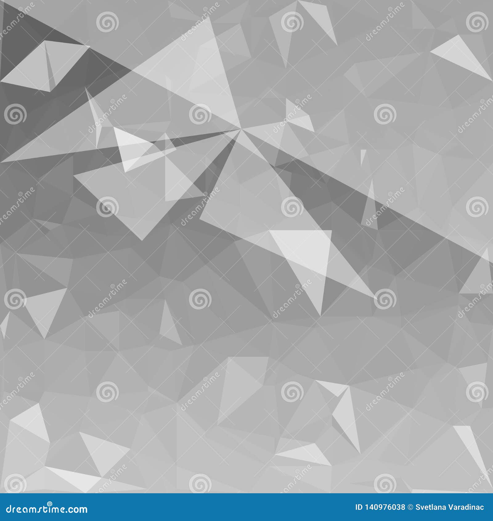 Abstract Grey Polygon Background. Vector Illustration. Stock Vector ...